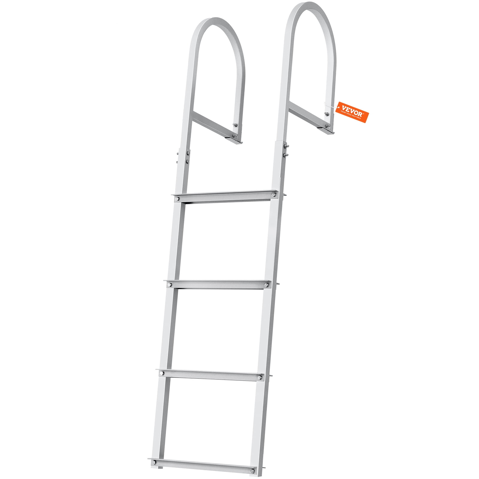 VEVOR Dock Ladder, Removable 4 Steps, 500 lbs Load Capacity, Aluminum ...