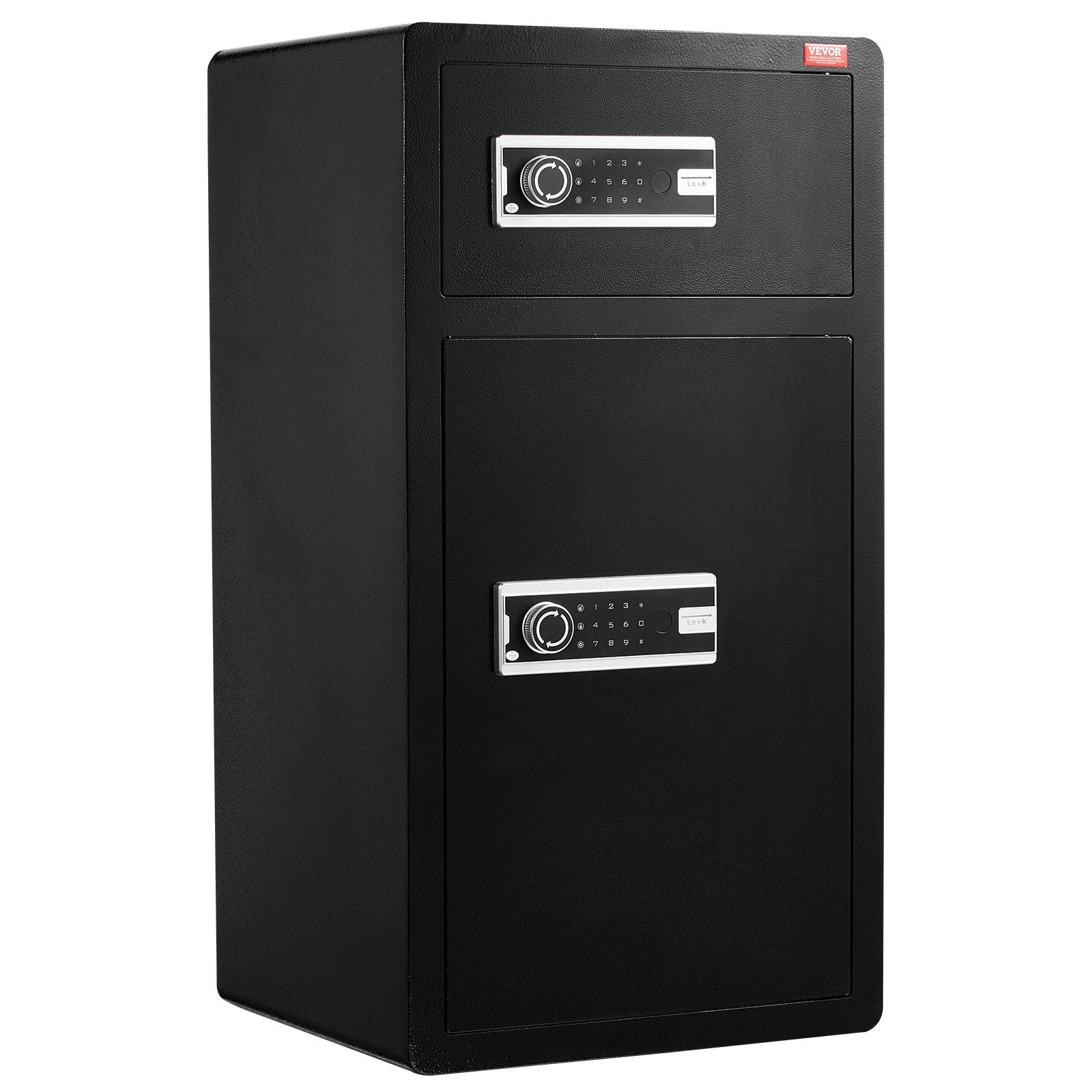 VEVOR Double Door Safe Box, 7.2 Cu. Ft., Key Lock & Password, Large ...