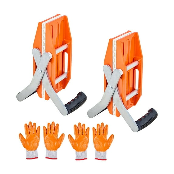 VEVOR Double Handed Stone Carrying Clamps, 660 lbs Load Capacity, 2 ...