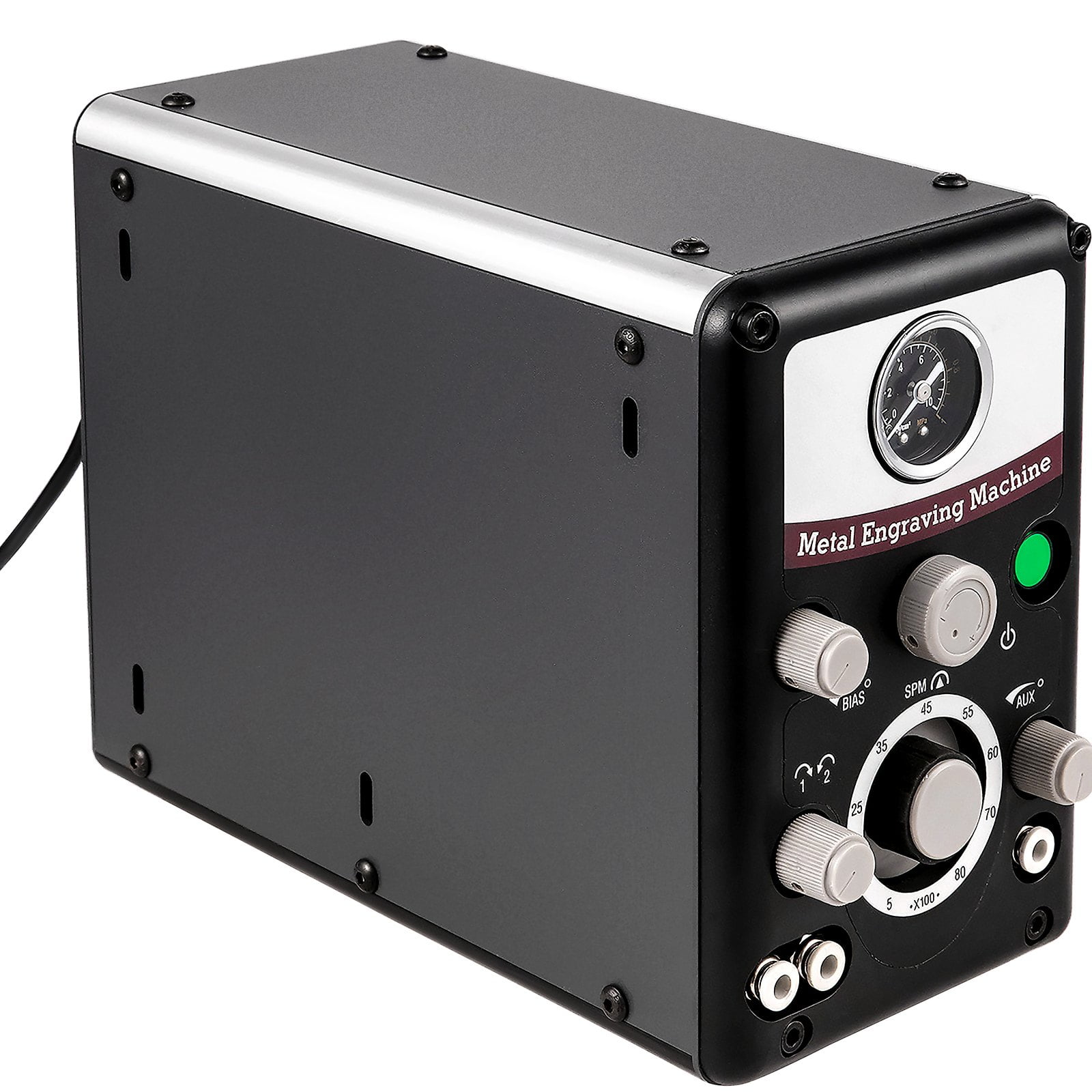 VEVOR Double-Head Pneumatic Jewelry Engraver (400-8000 RPM, 110V ...