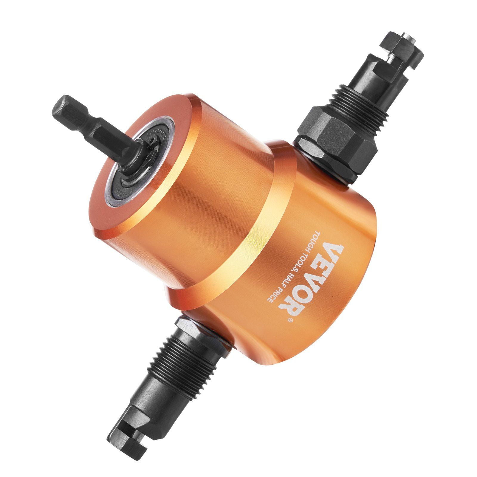 VEVOR Double Head Sheet Metal Nibbler Cutter, 360 Degree Metal Nibbler ...