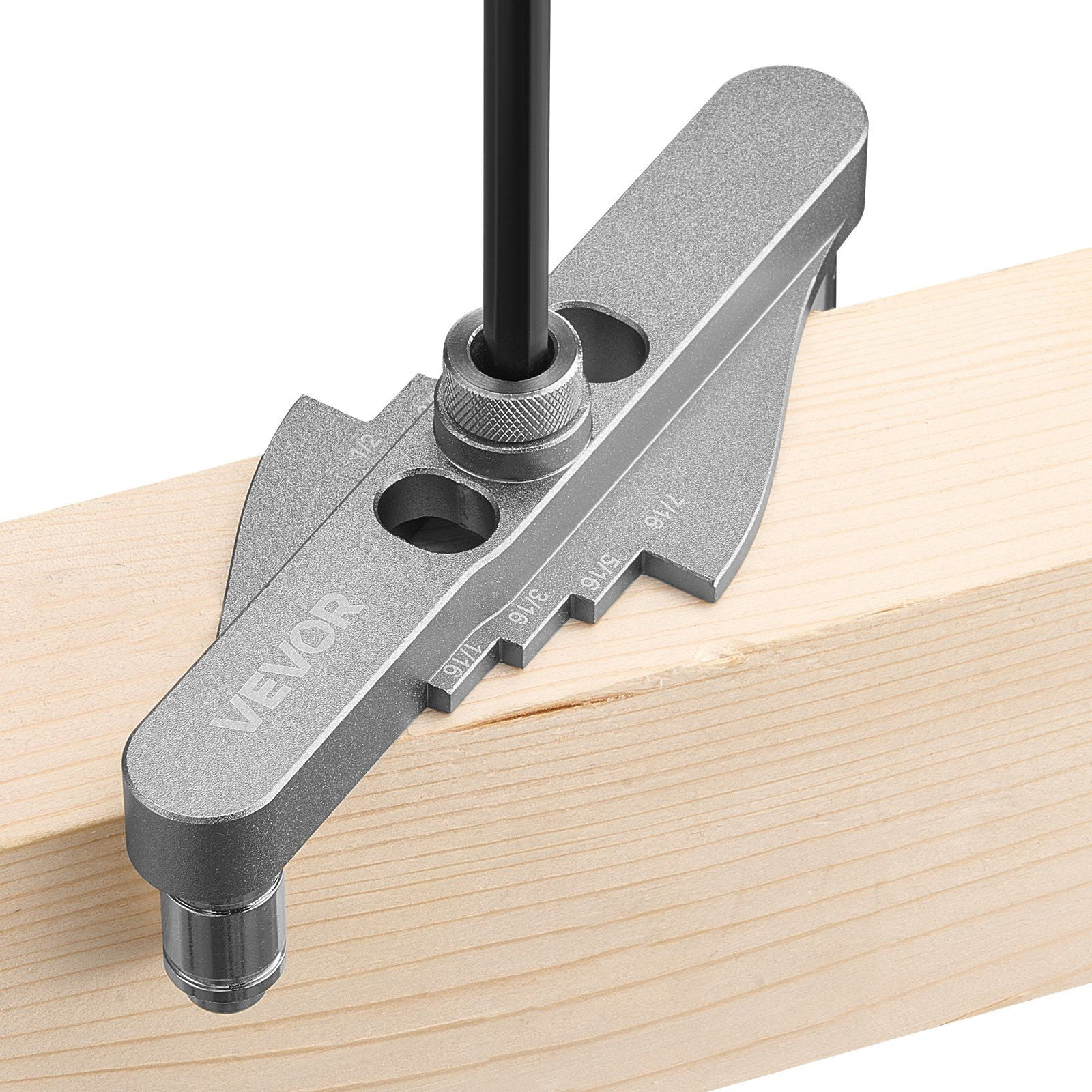 VEVOR Doweling Jig Kit, Self Centering Dowel Drill Jig for Straight ...