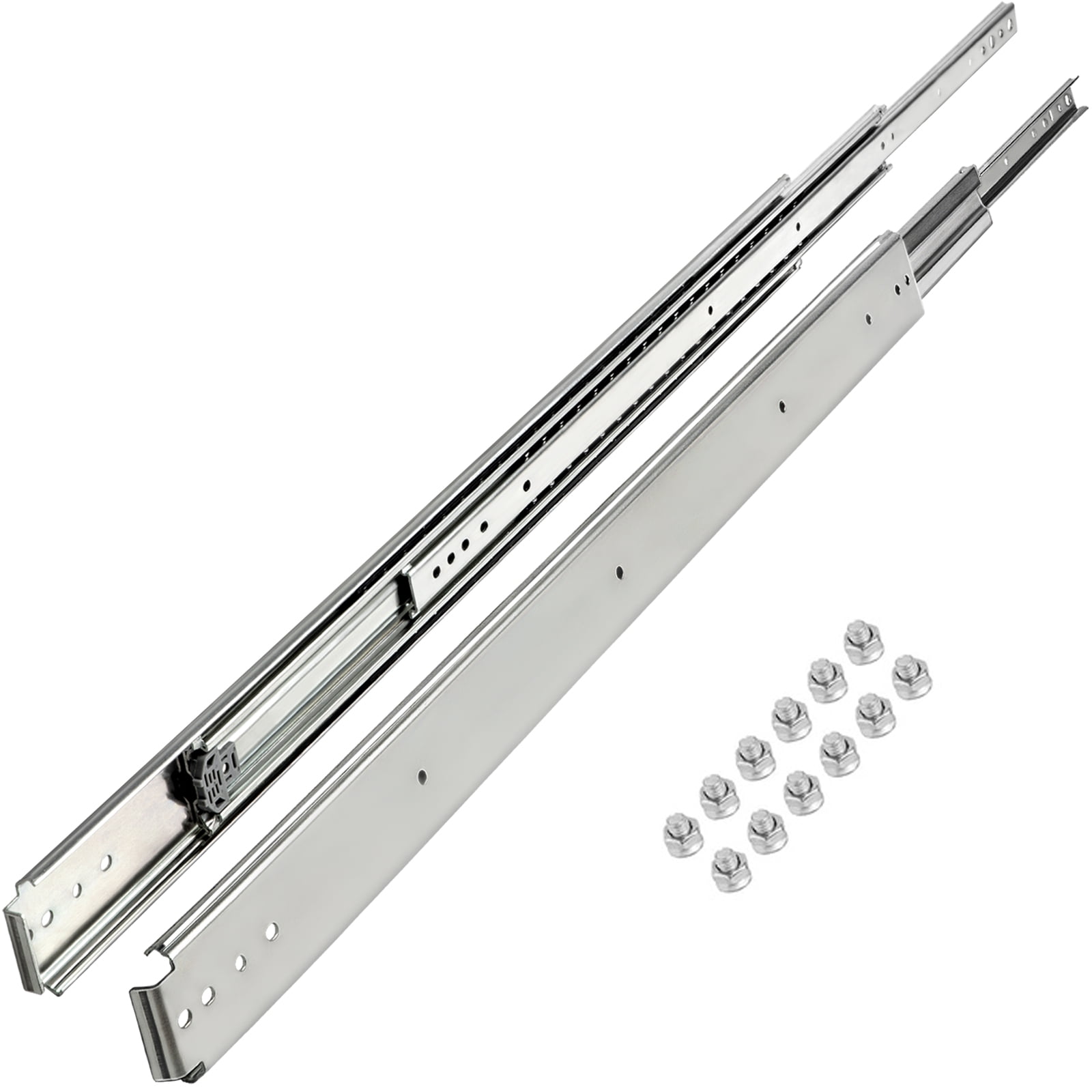 VEVOR Drawer Slides, 1 Pair 34 inch Soft Close Drawer Slides, Ball ...