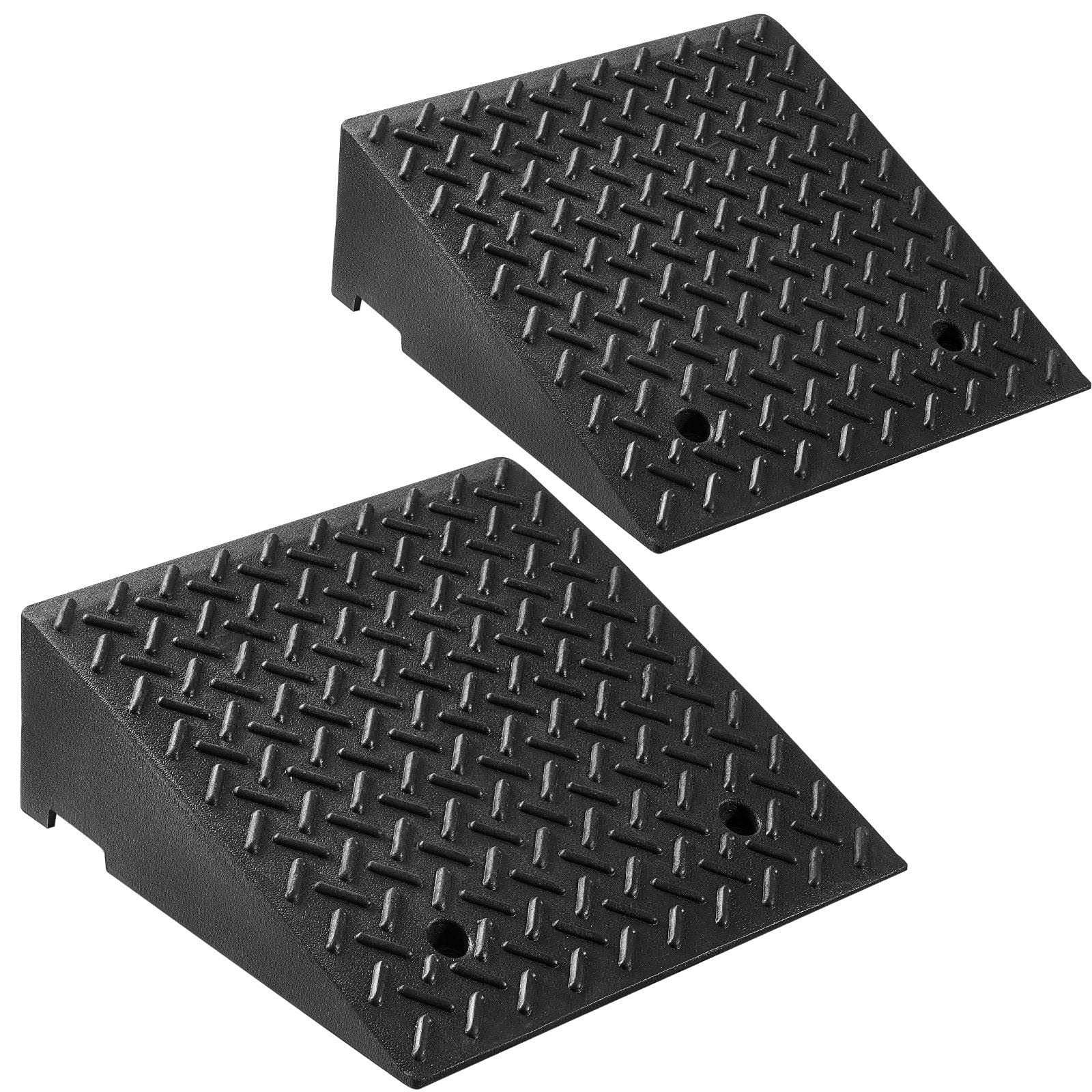 VEVOR Driveway Curb Ramp, 7000 lbs Load Capacity, 7 Inches Rise Height ...