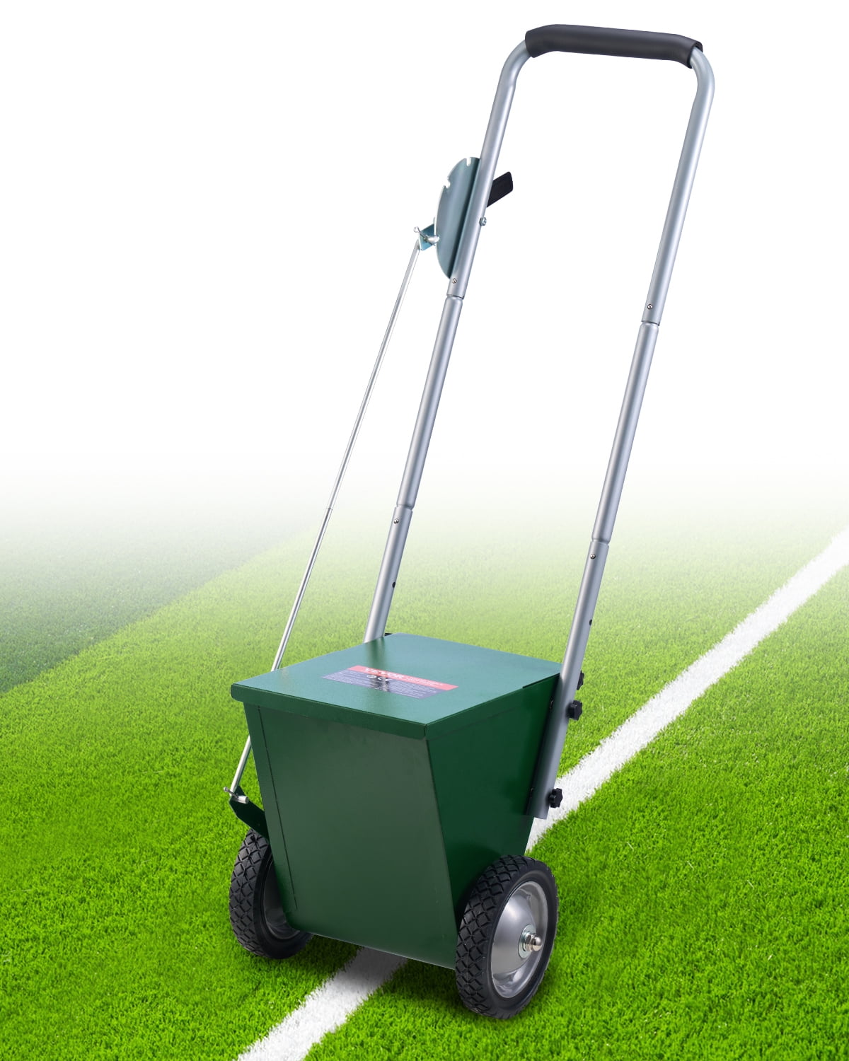 VEVOR Dry Line Marker, 2-Wheel, 2 or 4 in Lines, Field Dry Line Chalker ...