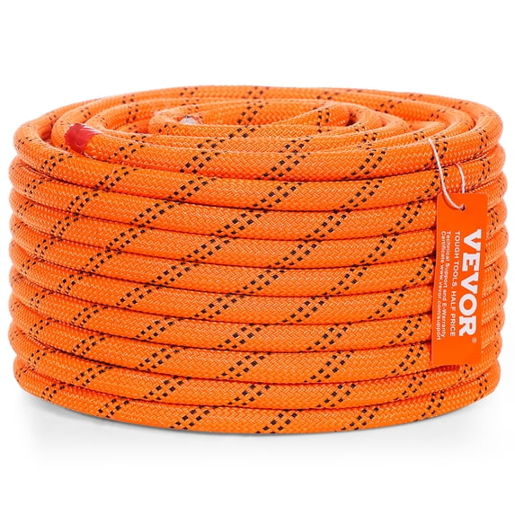 VEVOR Dual Twisted Polyester Cord, 1/2 inch by 120 feet, 48-Strand ...