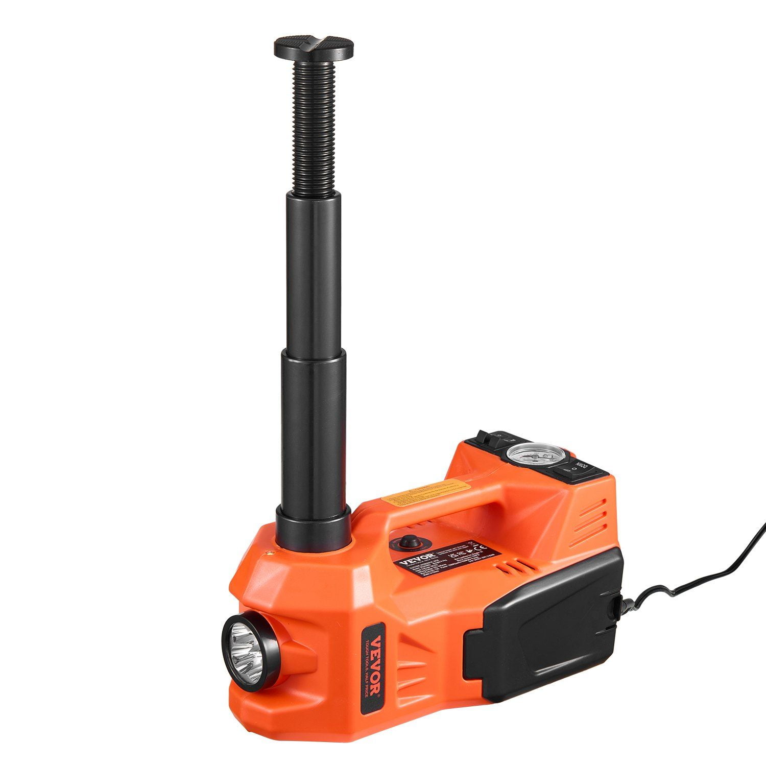 VEVOR Electric Car Jack, 5 Tons /11000 lbs, Electric Scissor Jack with ...