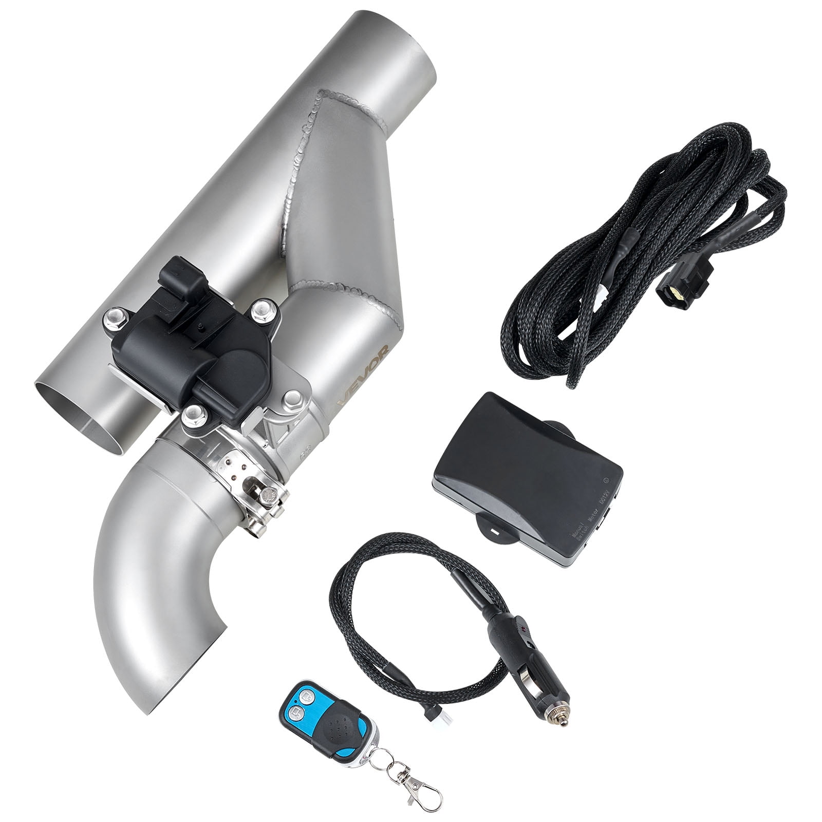 VEVOR Electric Exhaust Cutout, 2.5 Inch Universal Stainless Steel ...