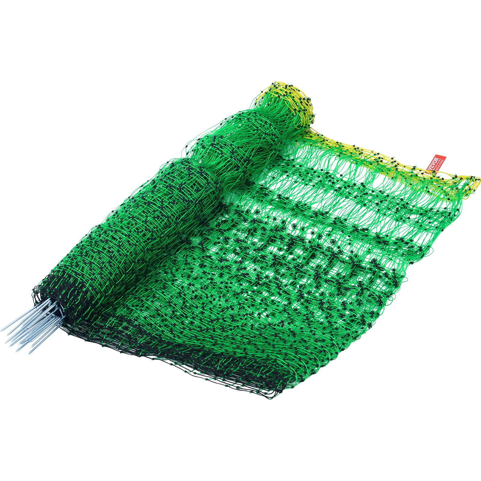 VEVOR Electric Fence Netting, 42" H x 164' L, with Double-Spiked Posts ...
