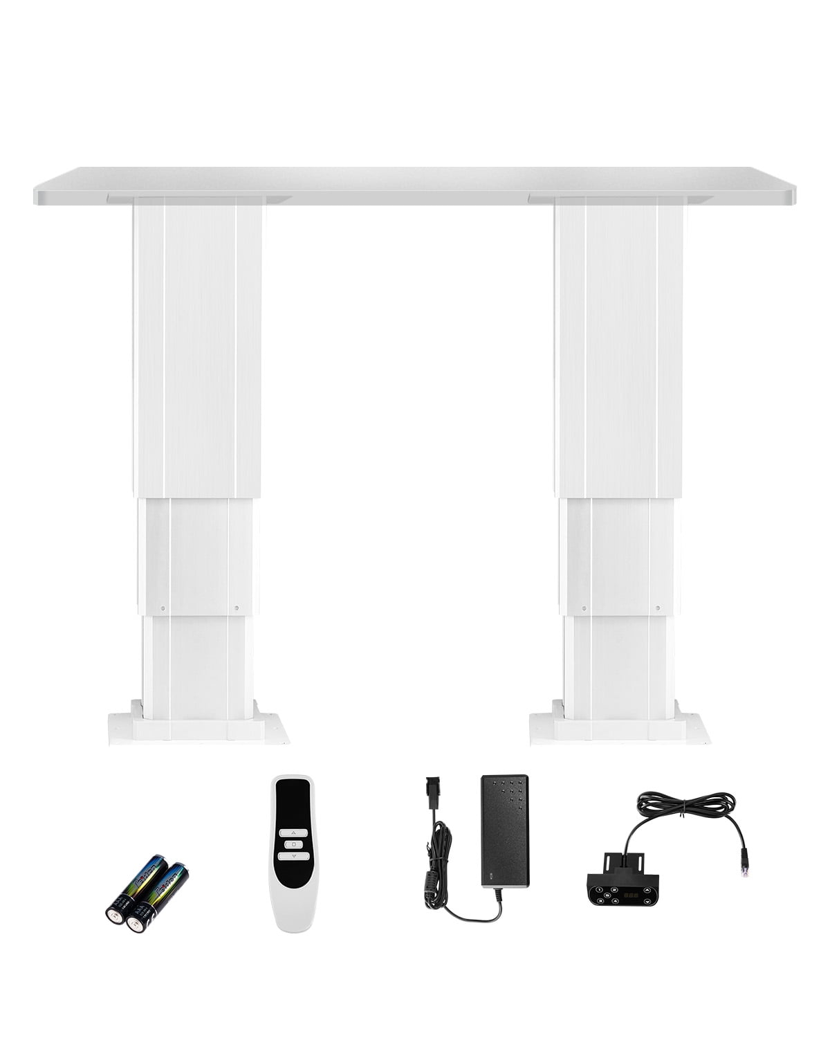 VEVOR Electric Lifting Column System, 260 lbs Lift Table, 14.2-31.1 in ...