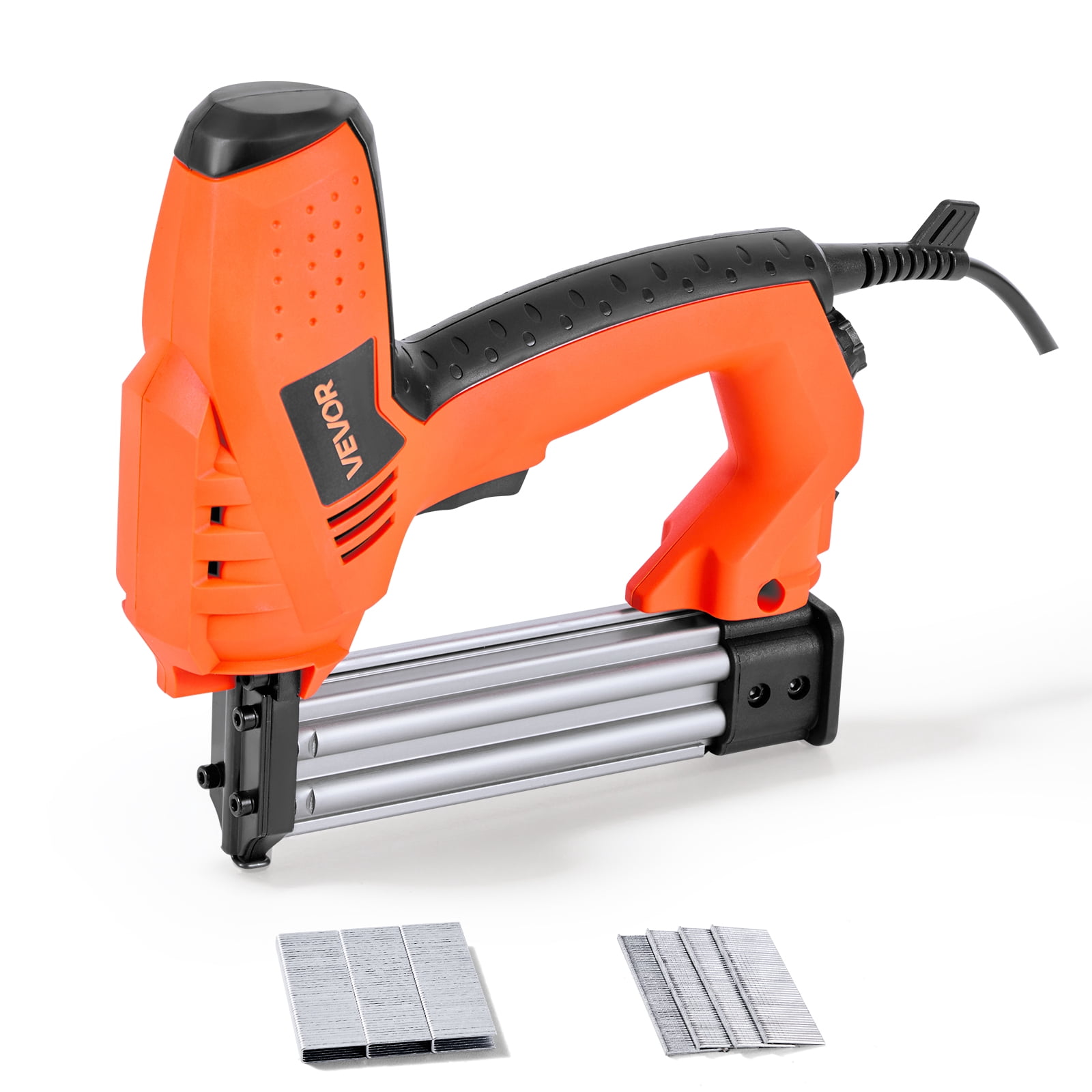 VEVOR Electric Nail Gun, 2-in-1 Staple Gun Brad Nailer, 18 Gauge 1-1/4 ...