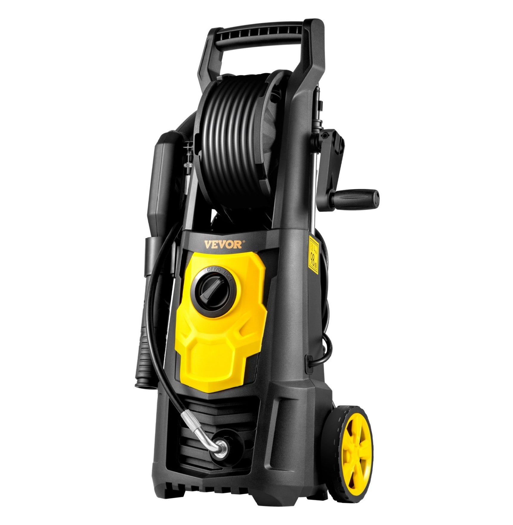 VEVOR Electric Pressure Washer 2000 PSI 1.76 GPM - Power Washer with 30ft Hose, 5 Nozzles, Foam ...