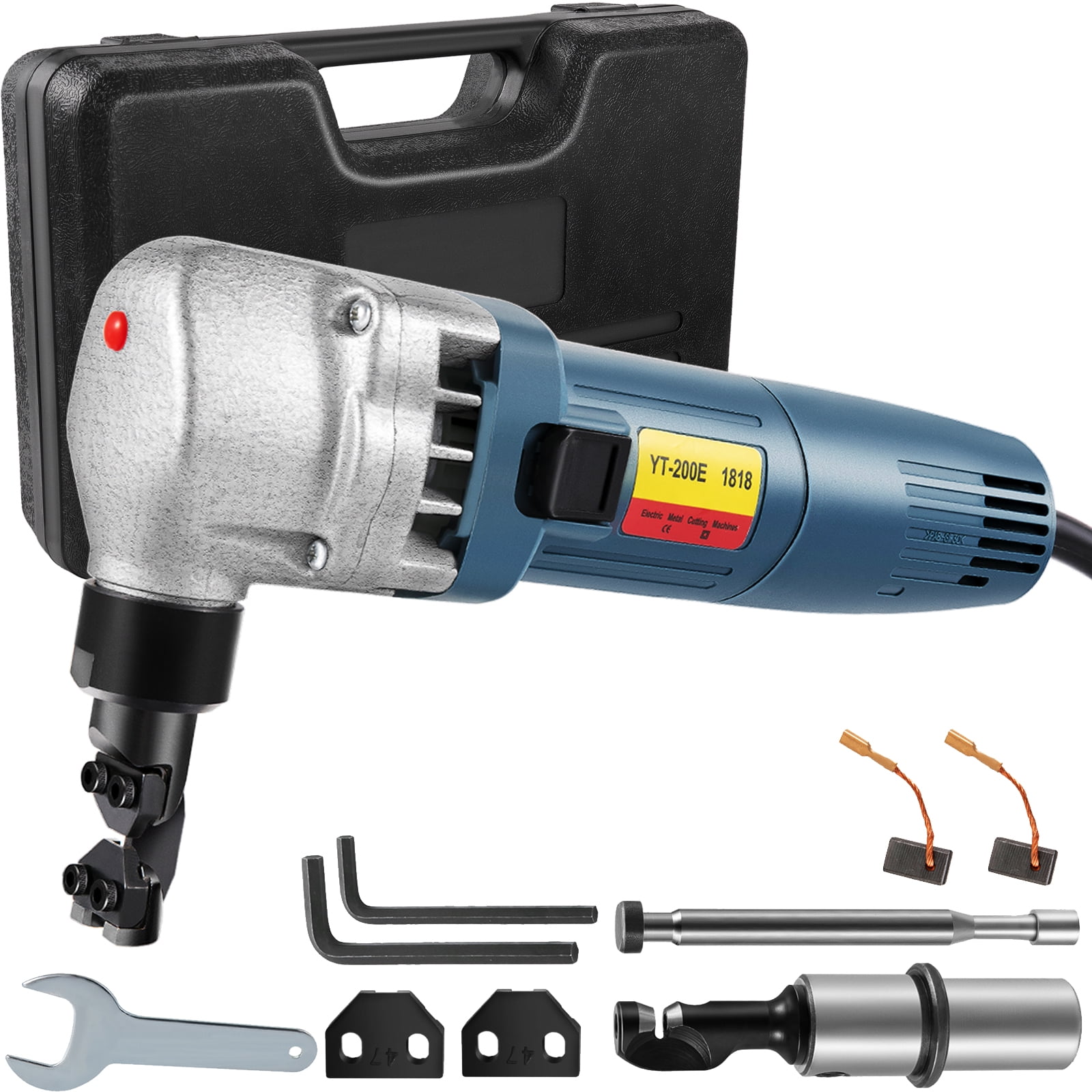 VEVOR Electric Sheet Metal Cutter, 380W Power, 1800RPM Rotor Speed, 0 ...