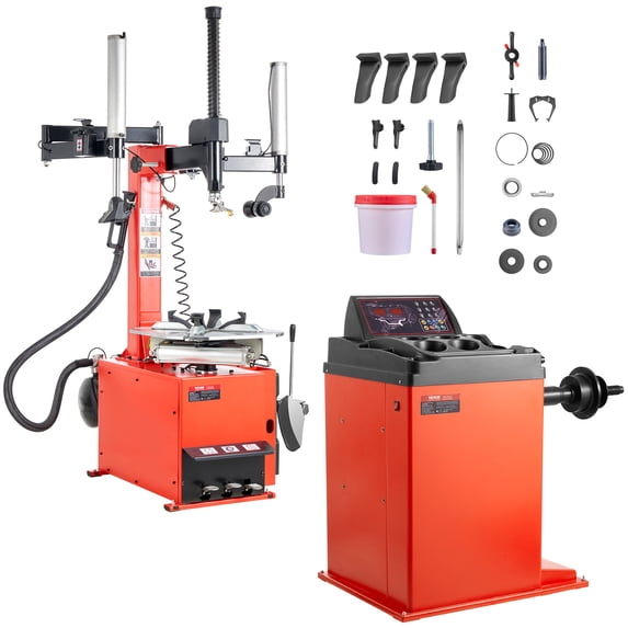 VEVOR Electric Tire Changer, 18" Spindle, Durable Tire Changer Tire ...