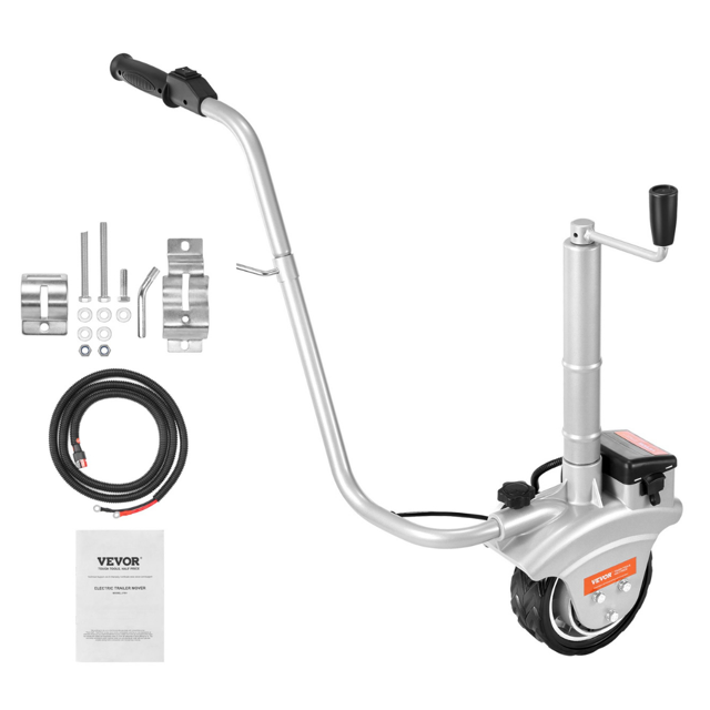 VEVOR Electric Trailer Dolly, 5000lbs Towing Capacity, 350W 12V Trailer ...
