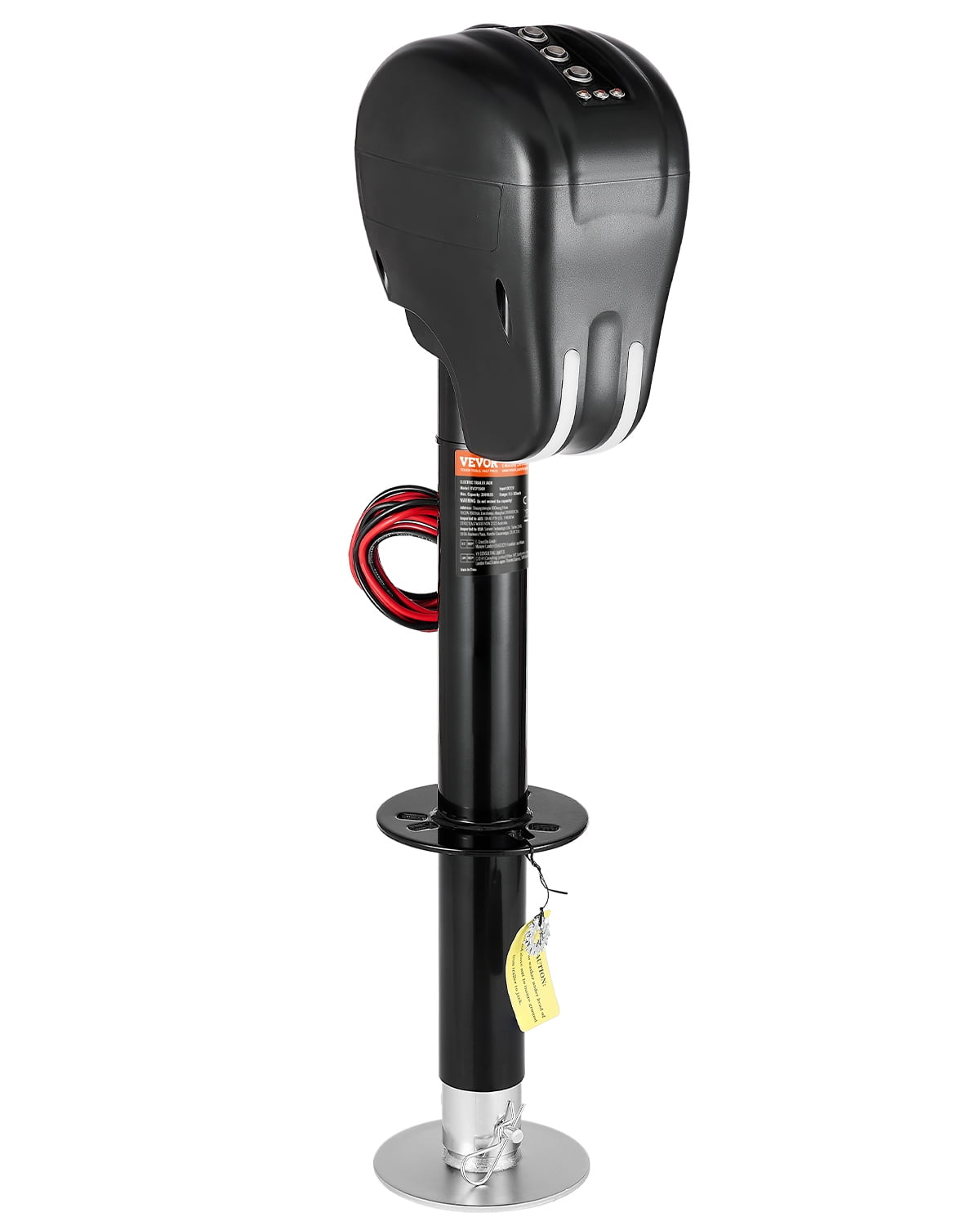 VEVOR Electric Trailer Jack, 3500 lbs, Heavy Duty RV Electric Power ...