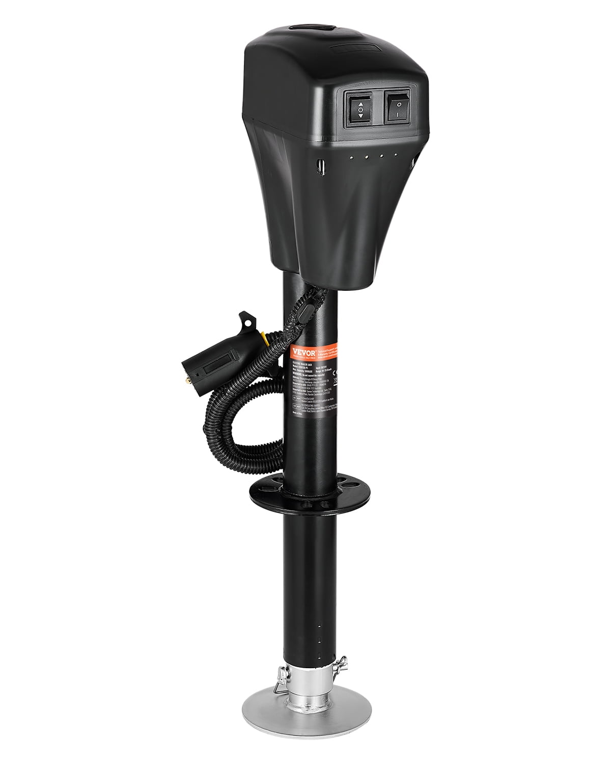 VEVOR Electric Trailer Jack, 5000 lbs, Heavy Duty RV Electric Power ...