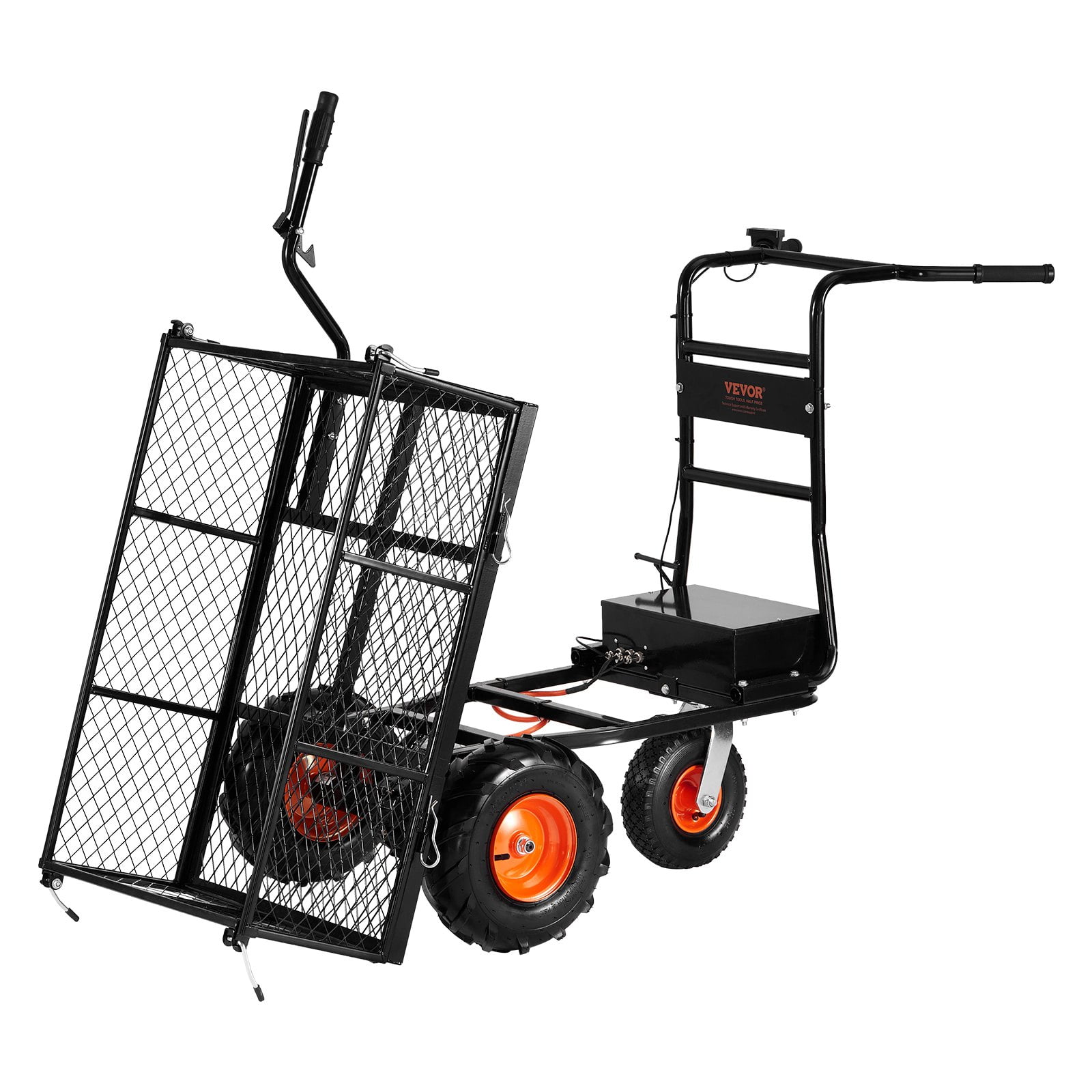 VEVOR Electric Utility Cart, 500lbs Capacity Power Wagon, 36V 432W ...