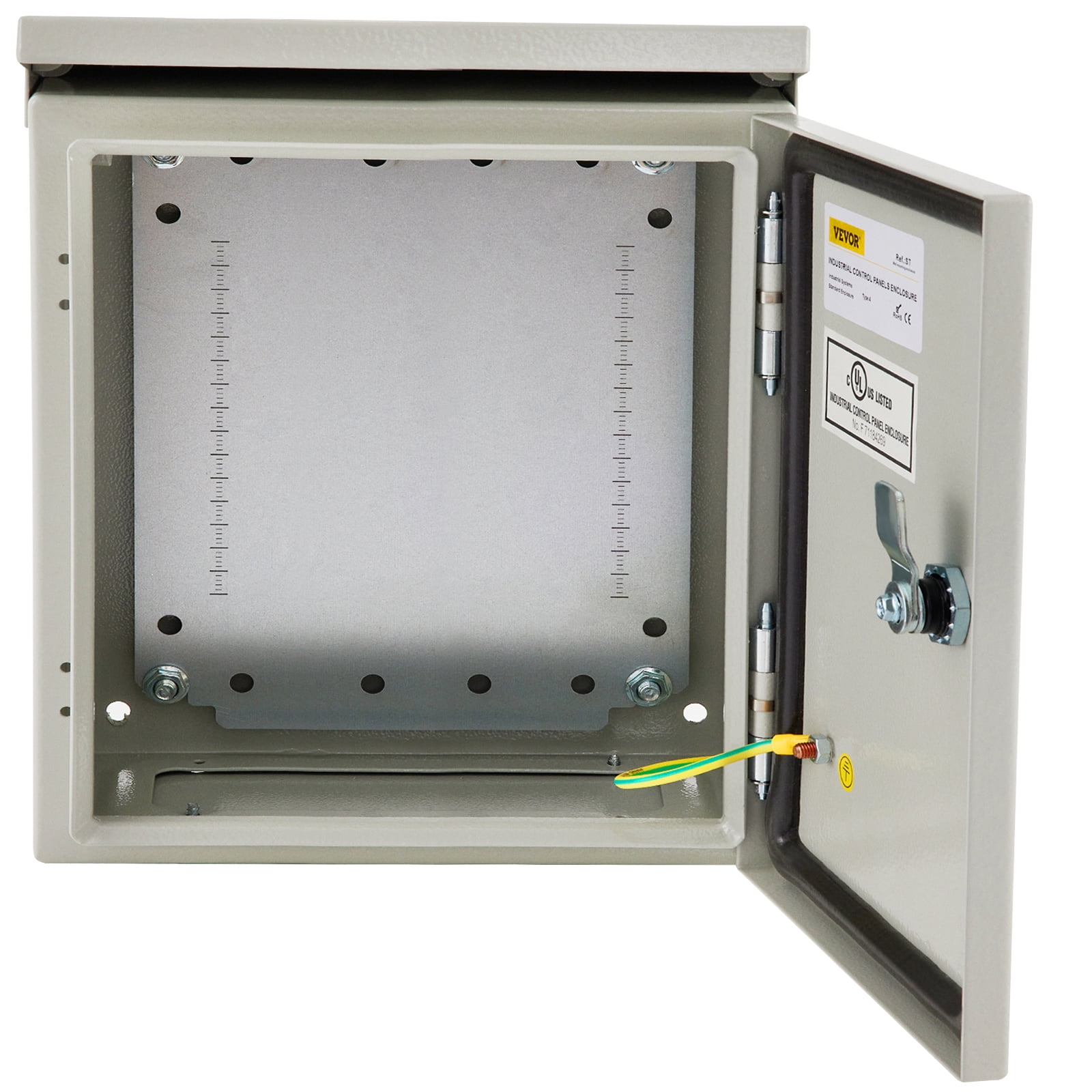VEVOR Electrical Enclosure, 12'' x 12'' x 6'', UL Certified NEMA 4 ...