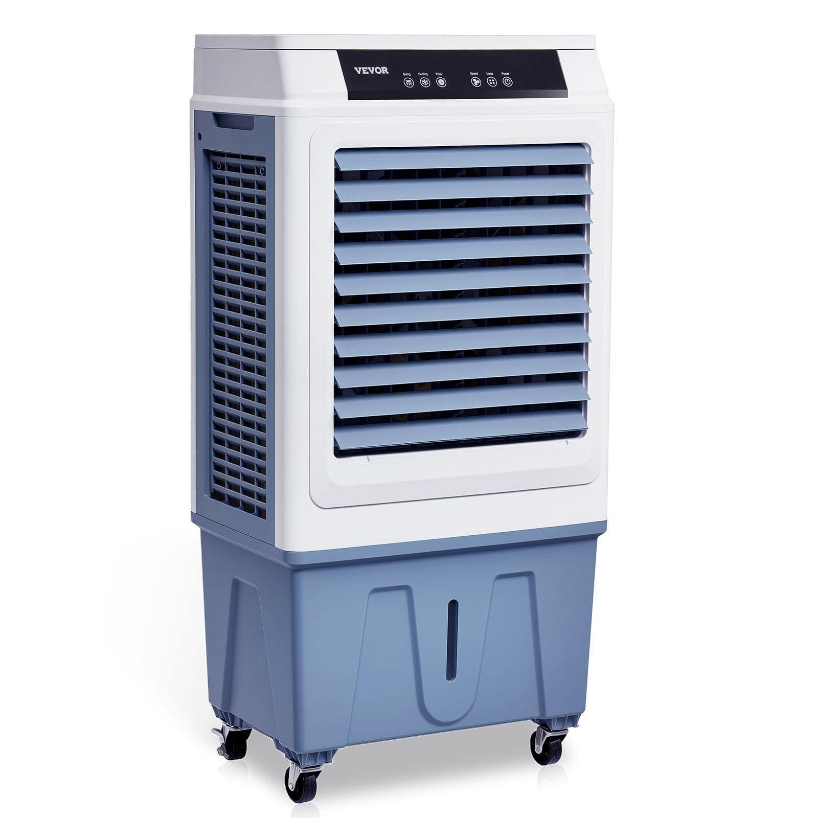 VEVOR Evaporative Air Cooler, 3100 CFM with 9 Gallon Water Tank Swamp ...