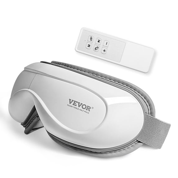 VEVOR Eye Massager with Heat & Remote Eye Care Device 5 Modes Bluetooth ...