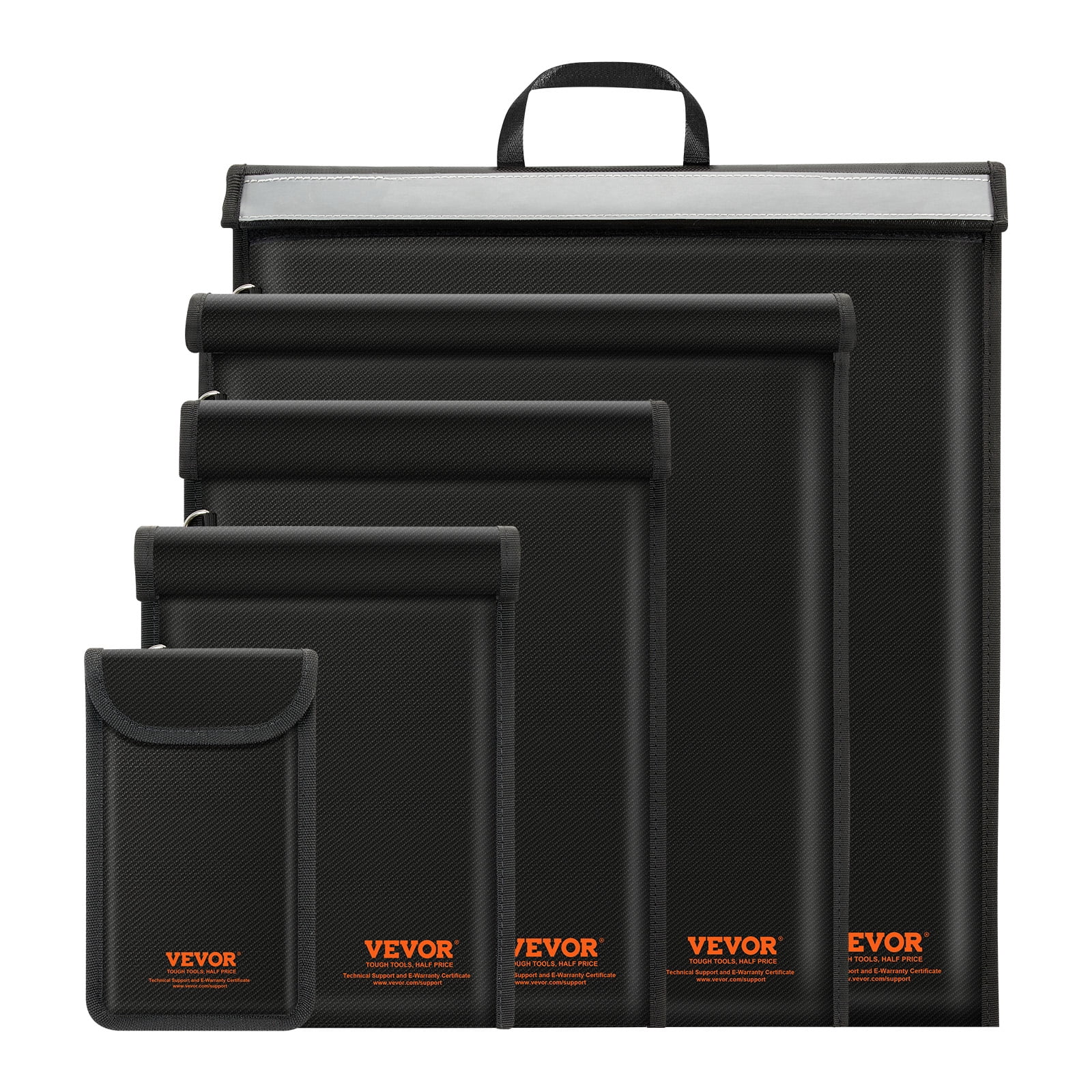 VEVOR Faraday Bag, 4 Pack Faraday Pouch Set for Laptop(16.9x15 ...