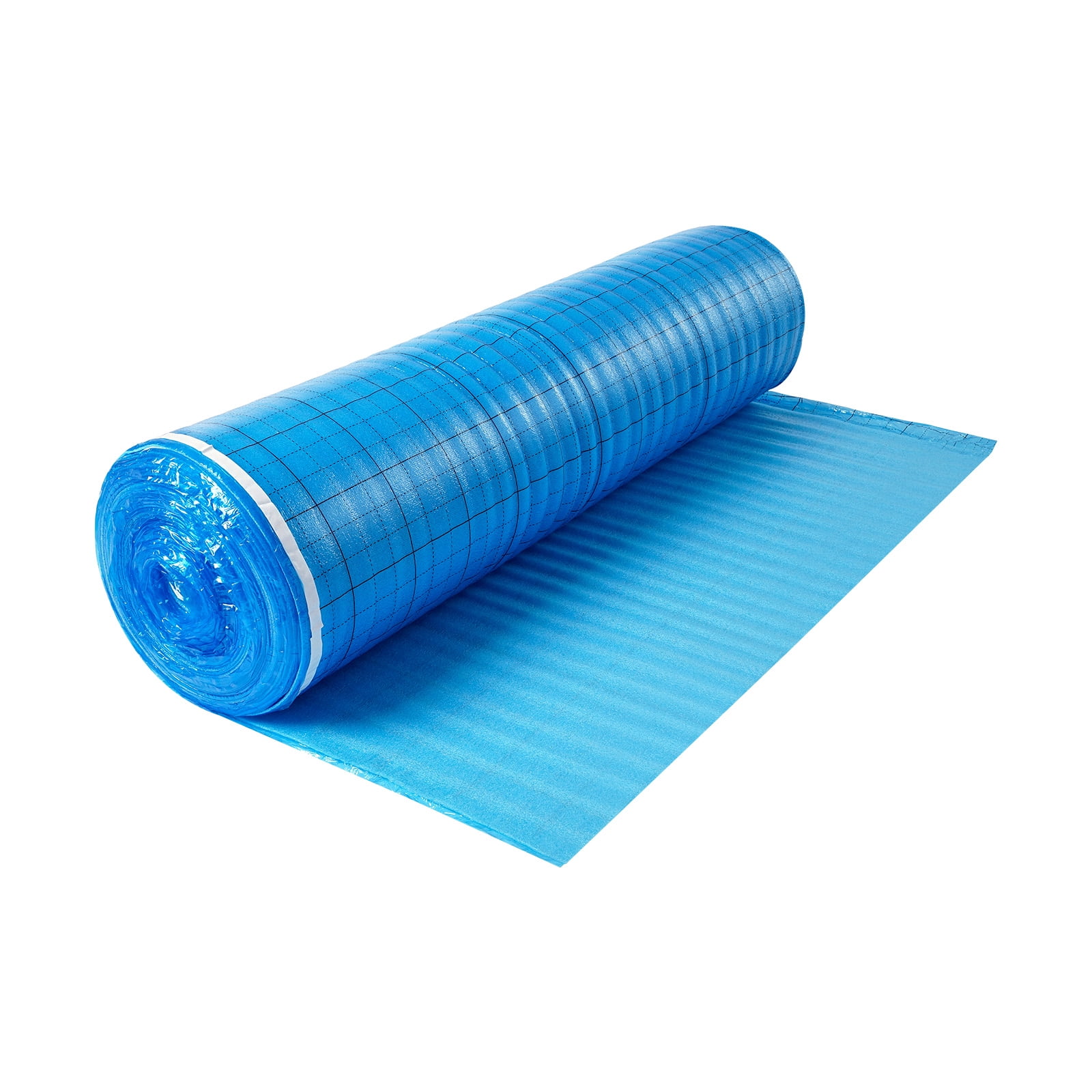 VEVOR Floor Underlayment 200 sq. ft/Roll, 3-in-1 3 mm Thick Flooring ...