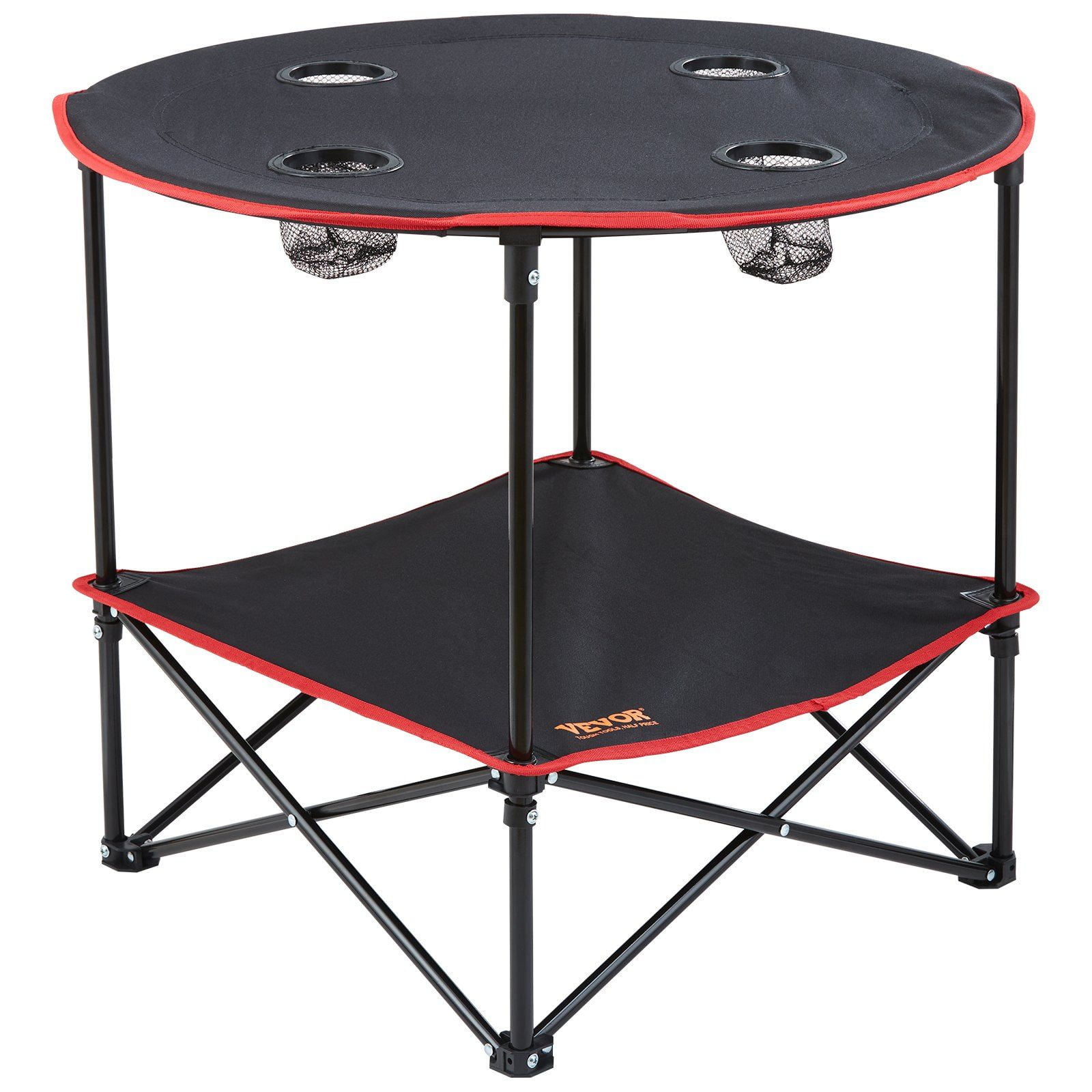 VEVOR Folding Camping Table, Outdoor Portable Side Tables, Lightweight ...
