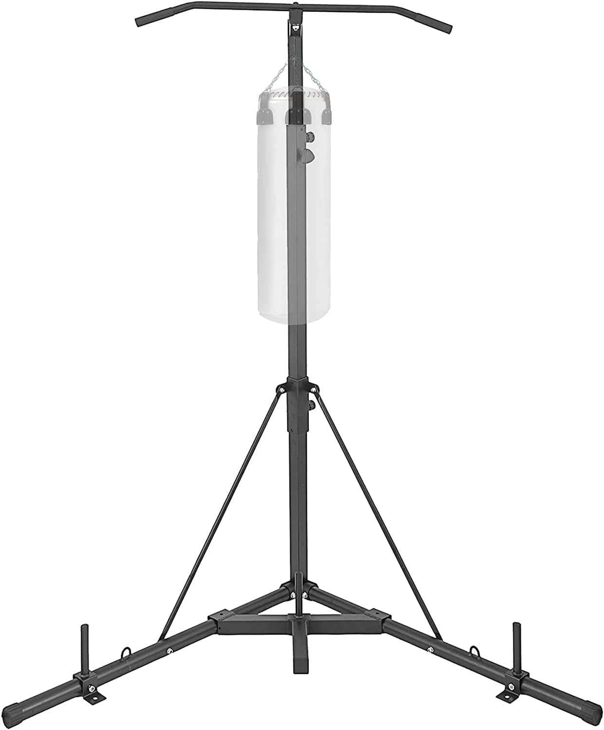 VEVOR Folding Heavy Bag Stand,2 in 1Portable Independent Sandbag Rack ...