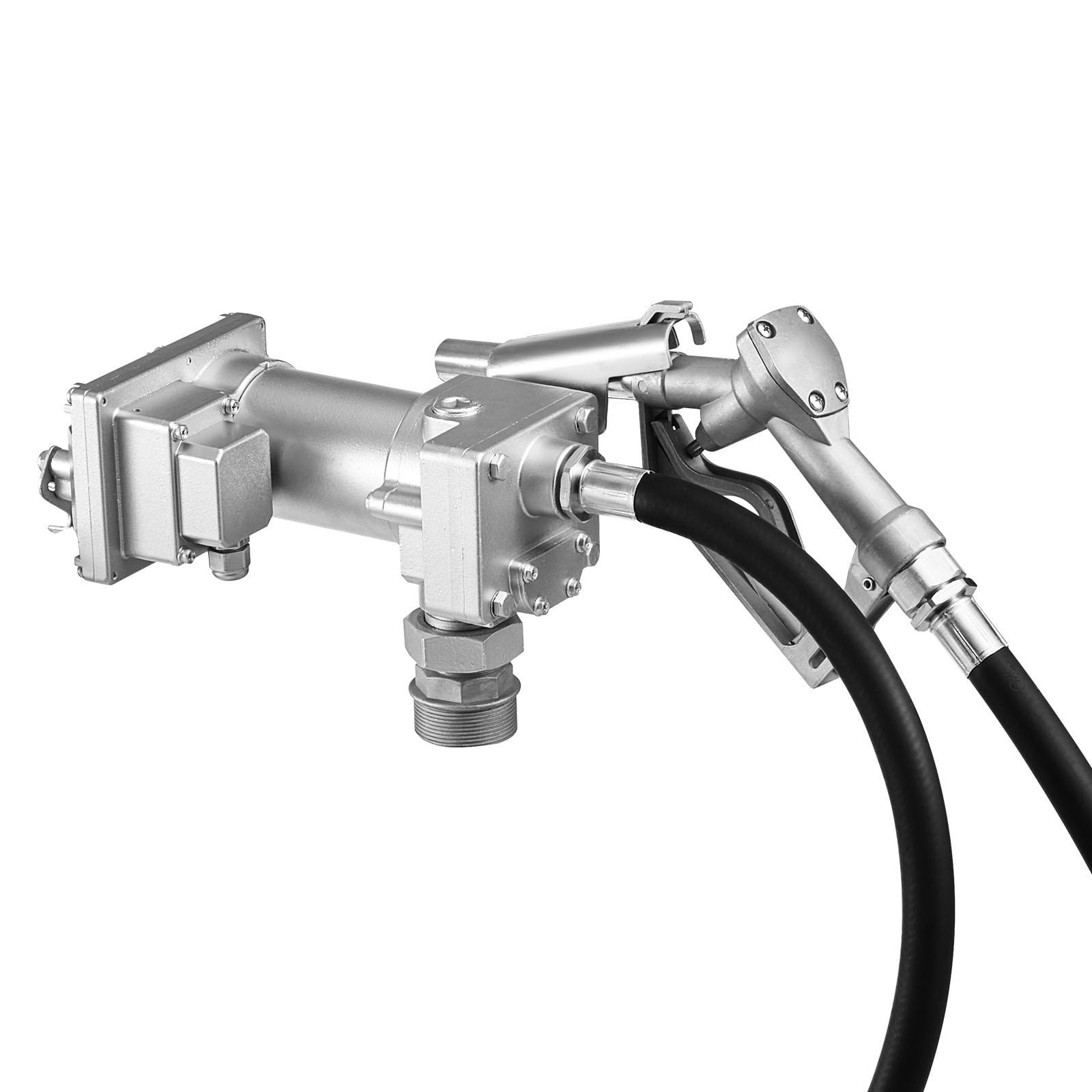 VEVOR Fuel Transfer Pump, 12V DC 15 GPM, Cast Iron Diesel Transfer Pump ...