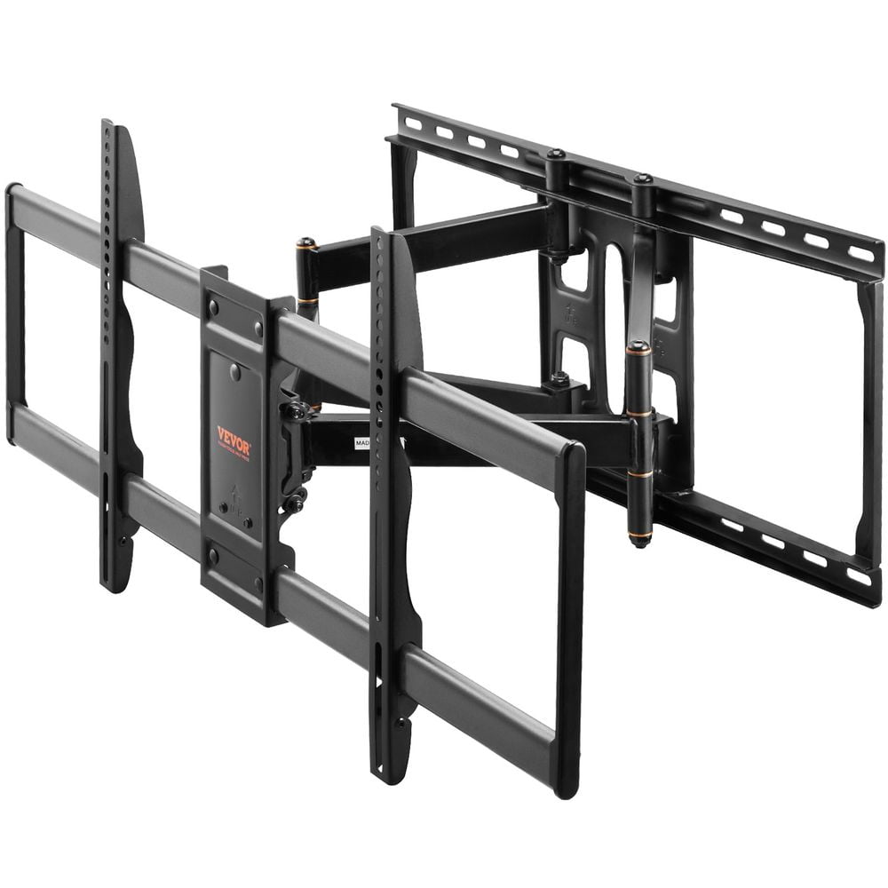 VEVOR Full Motion TV Mount Fits for Most 37-90 inch TVs, Swivel Tilt ...