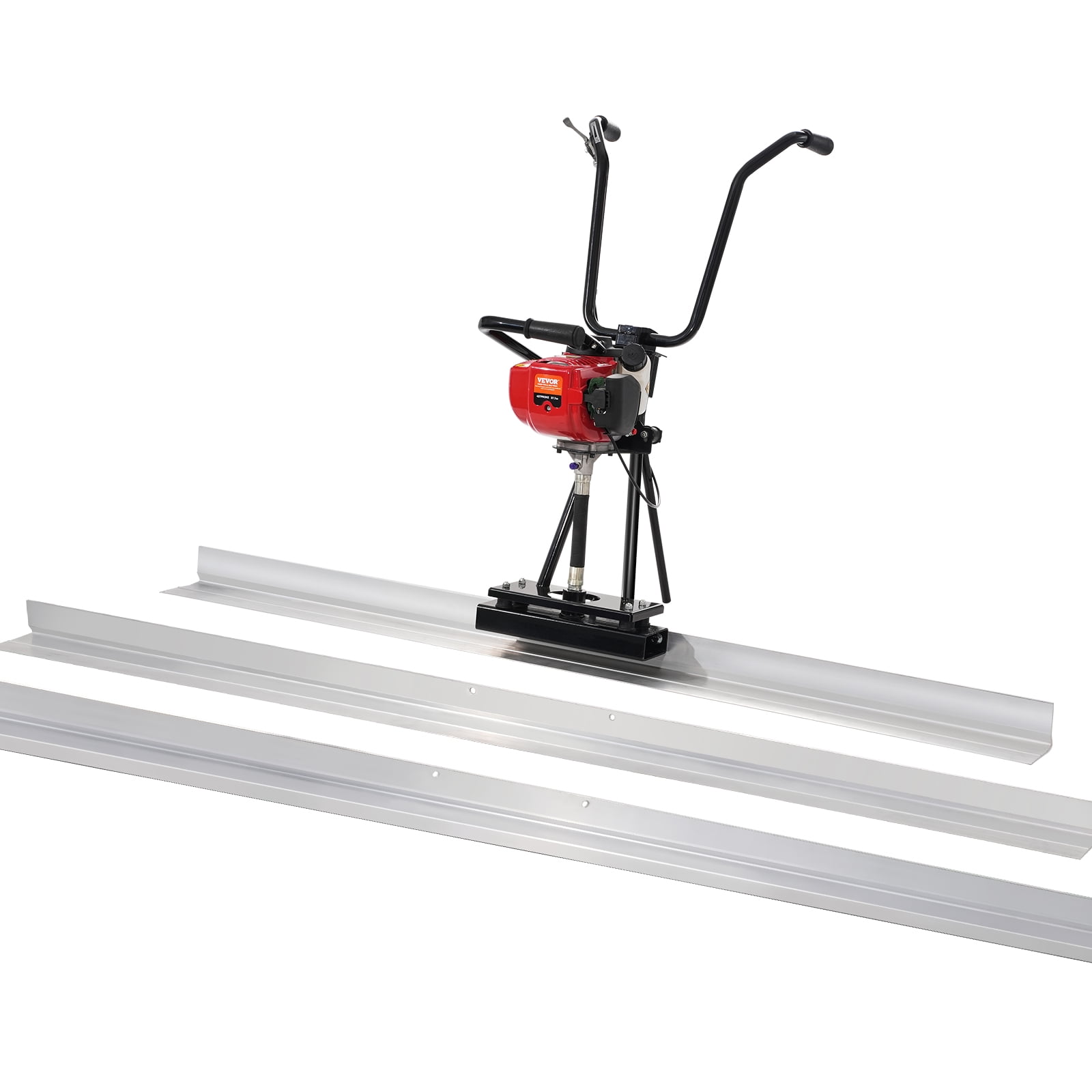 VEVOR Gas Concrete Power Screed, 6ft/8ft/11ft Aluminum Board Straight ...