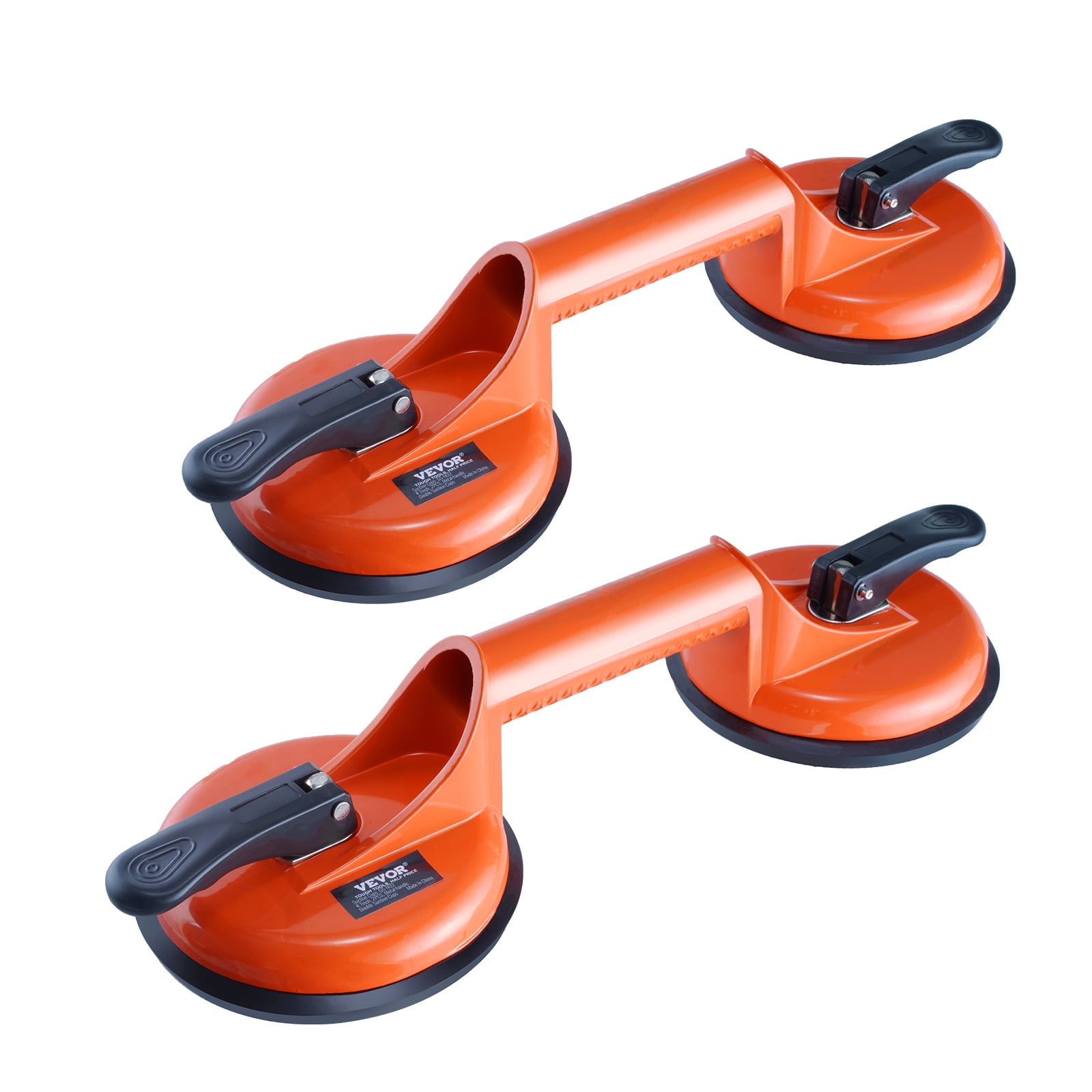 VEVOR Glass Suction Cup, 4.7" 2 Pack 330 lbs Load Capacity, Vacuum ...