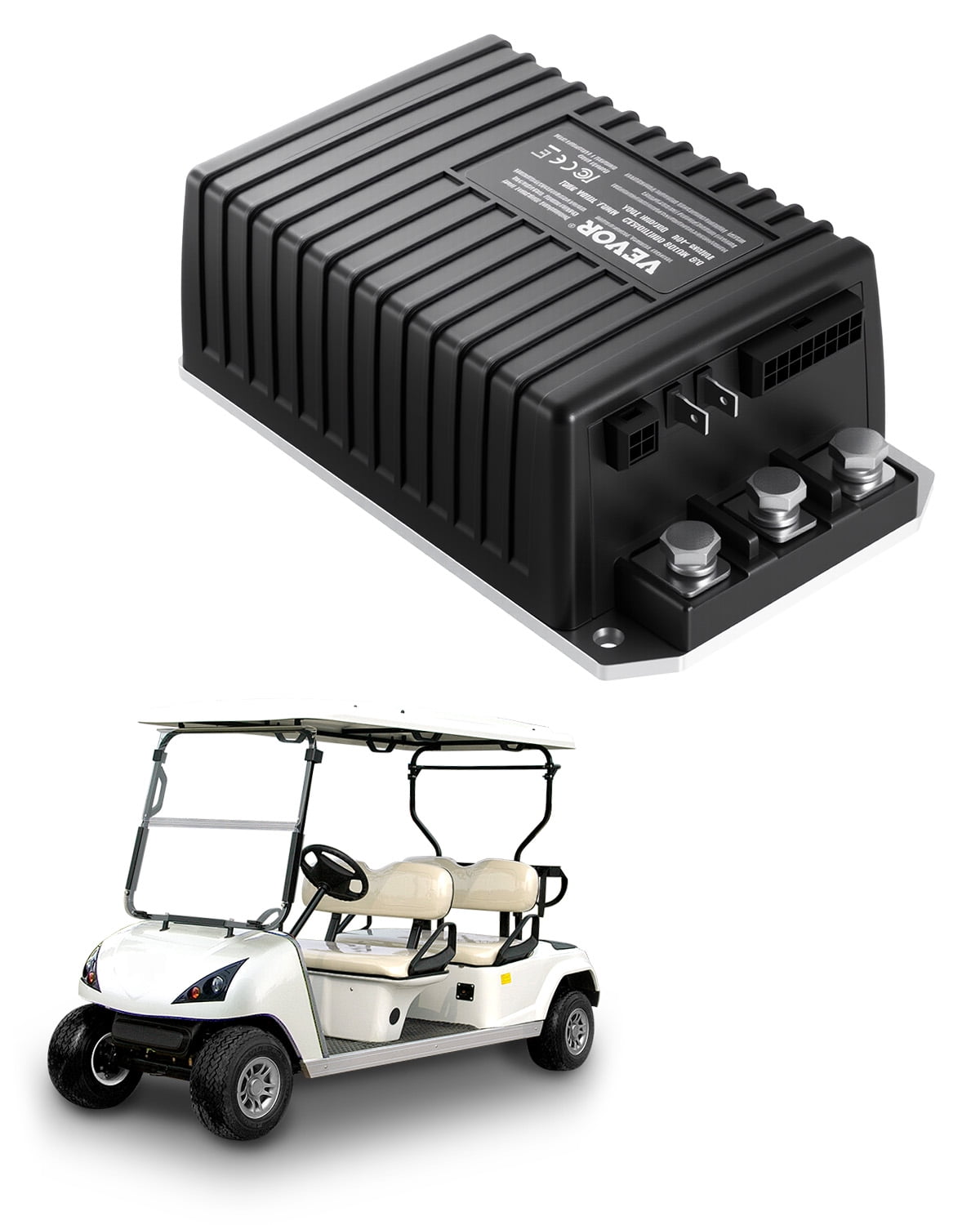VEVOR Golf Cart Speed Controller, 48V & 250A, DC Motor Controller ...
