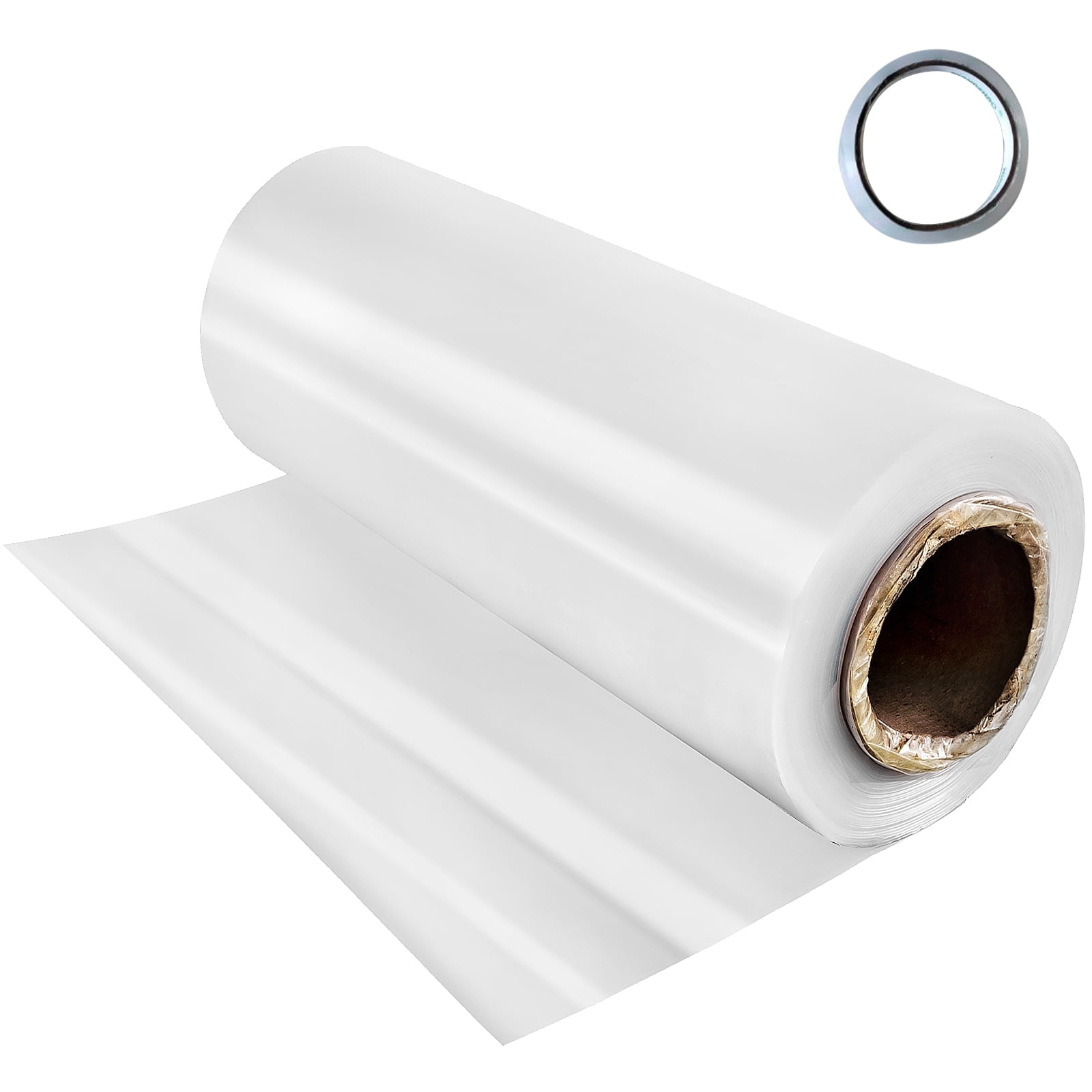 VEVOR Greenhouse Film 12 x 25 ft, Greenhouse Polyethylene Film 6 Mil ...