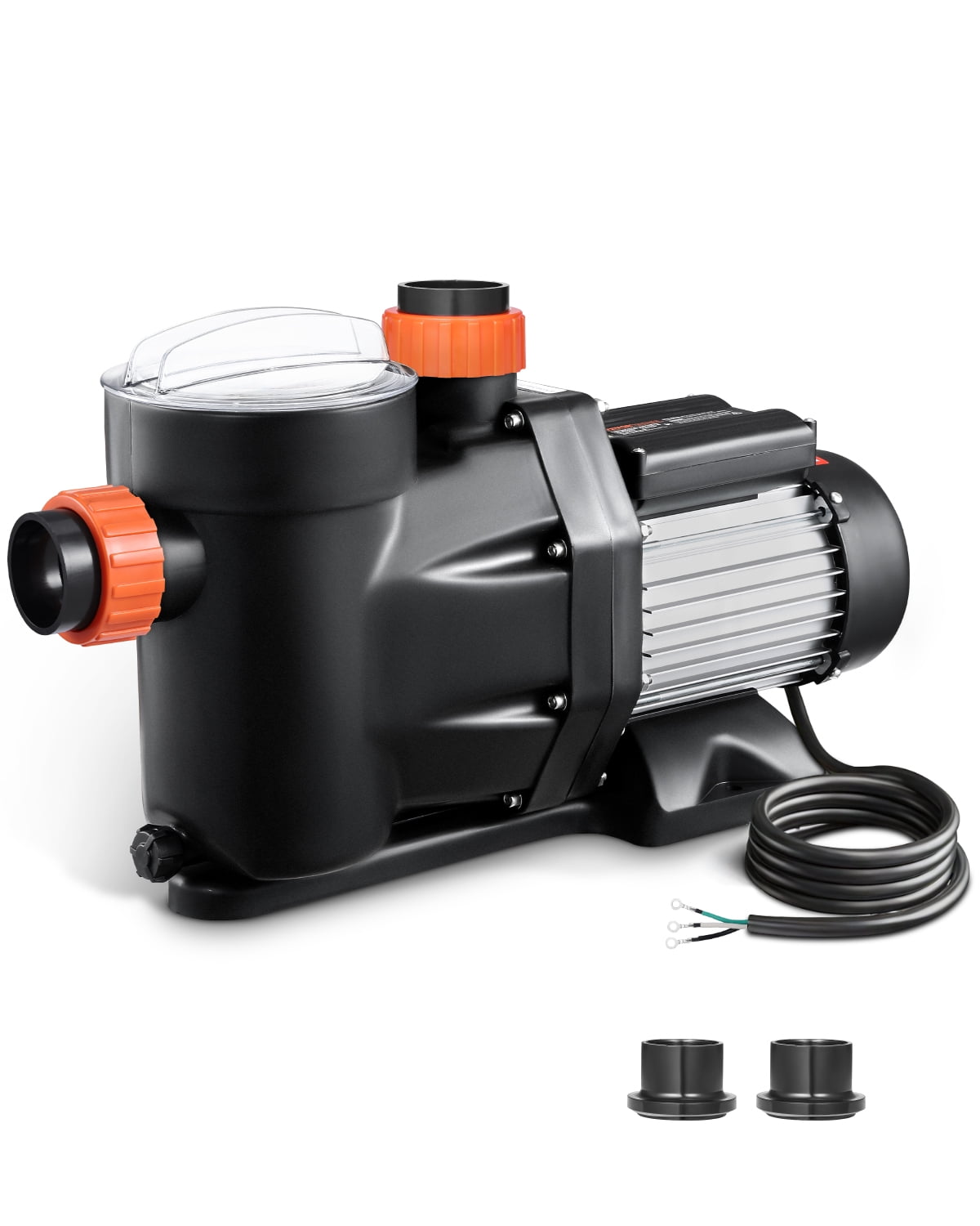 VEVOR Above Ground Pool Pump, 1.5 HP, 122 GPM Max Flow Single Speed ...