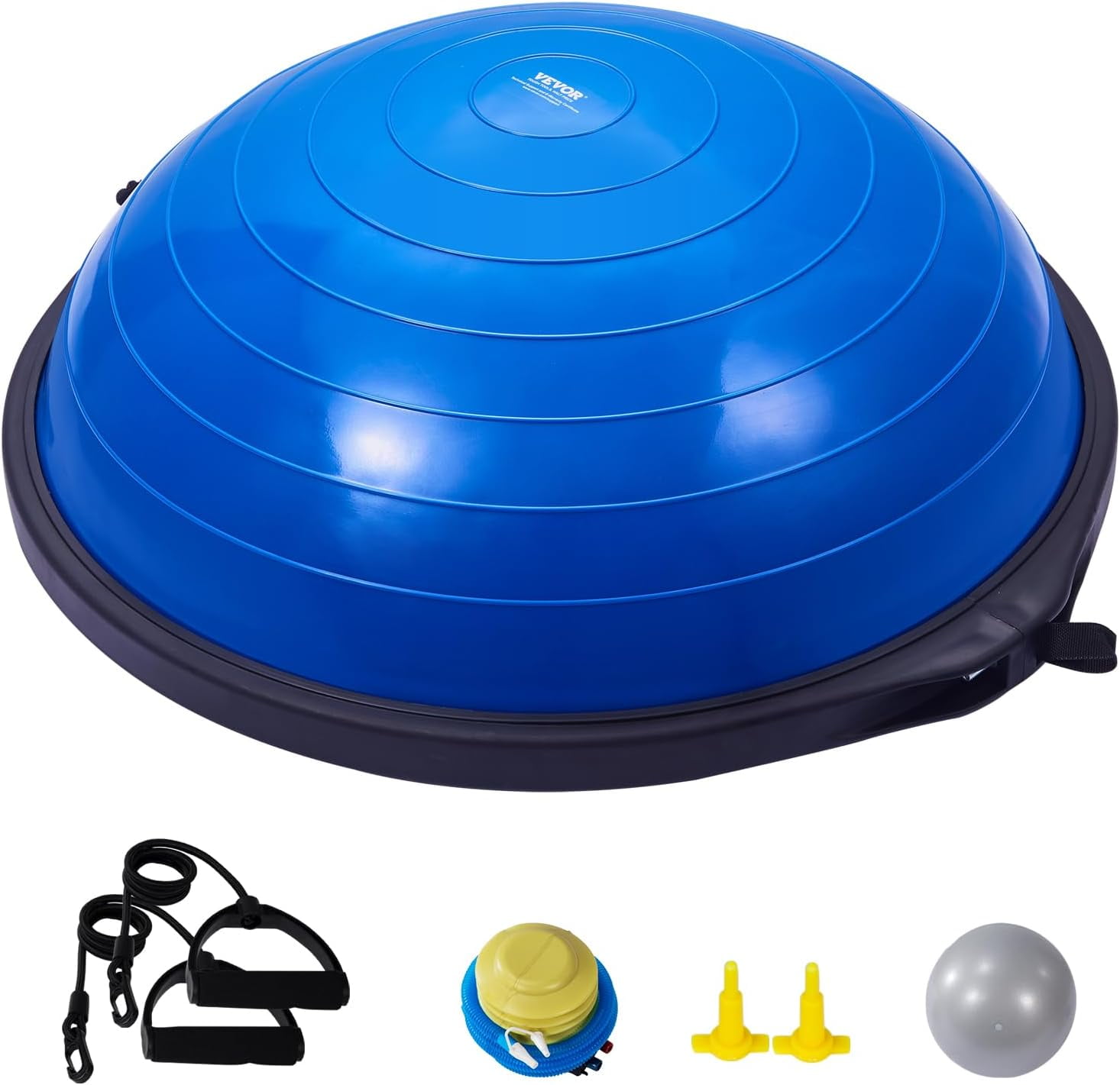 VEVOR Half Exercise Ball Trainer, 26 inch Balance Ball Trainer, 1500lbs ...