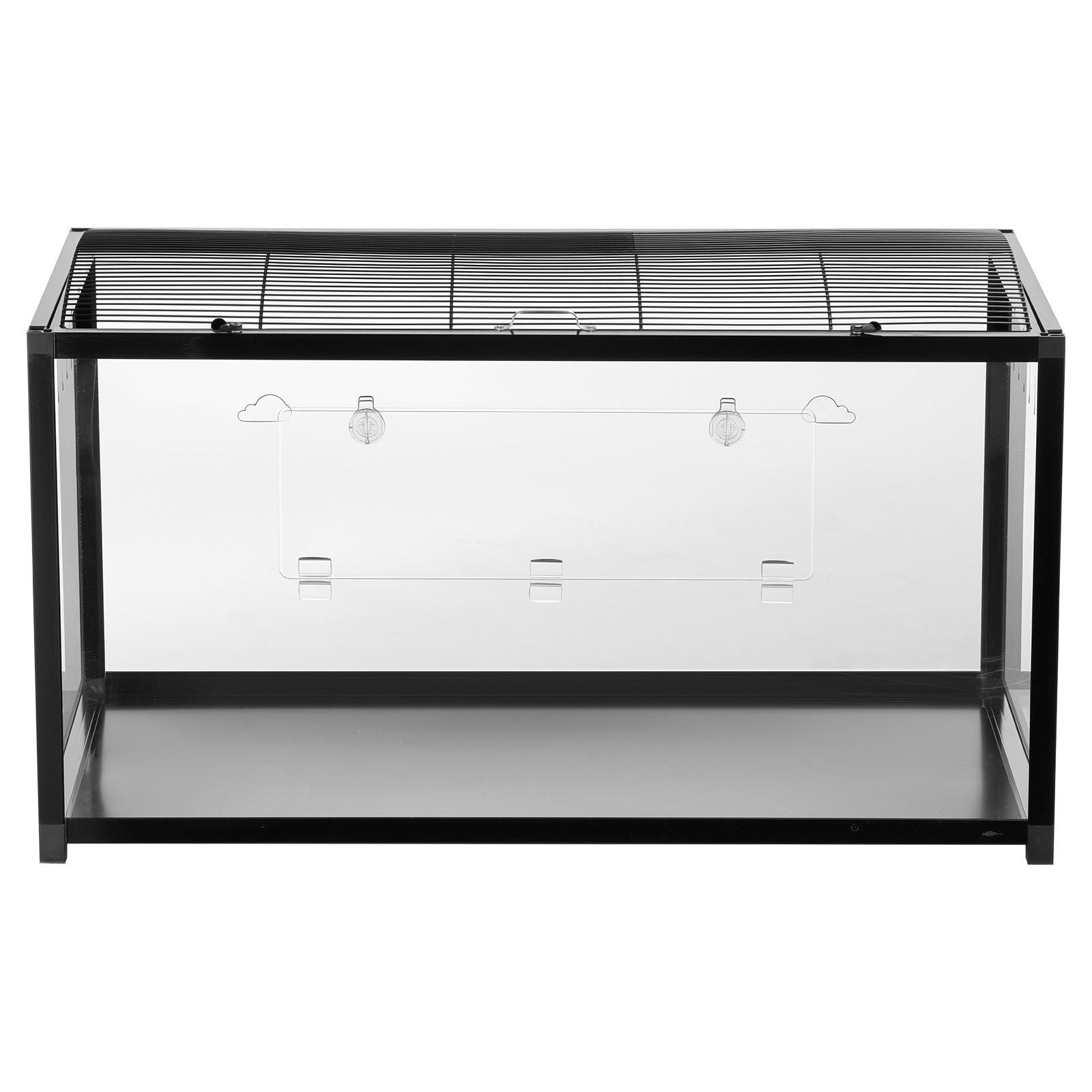 VEVOR Hamster Cage, 360掳 Viewing Transparent Hamster Habitats, Small ...