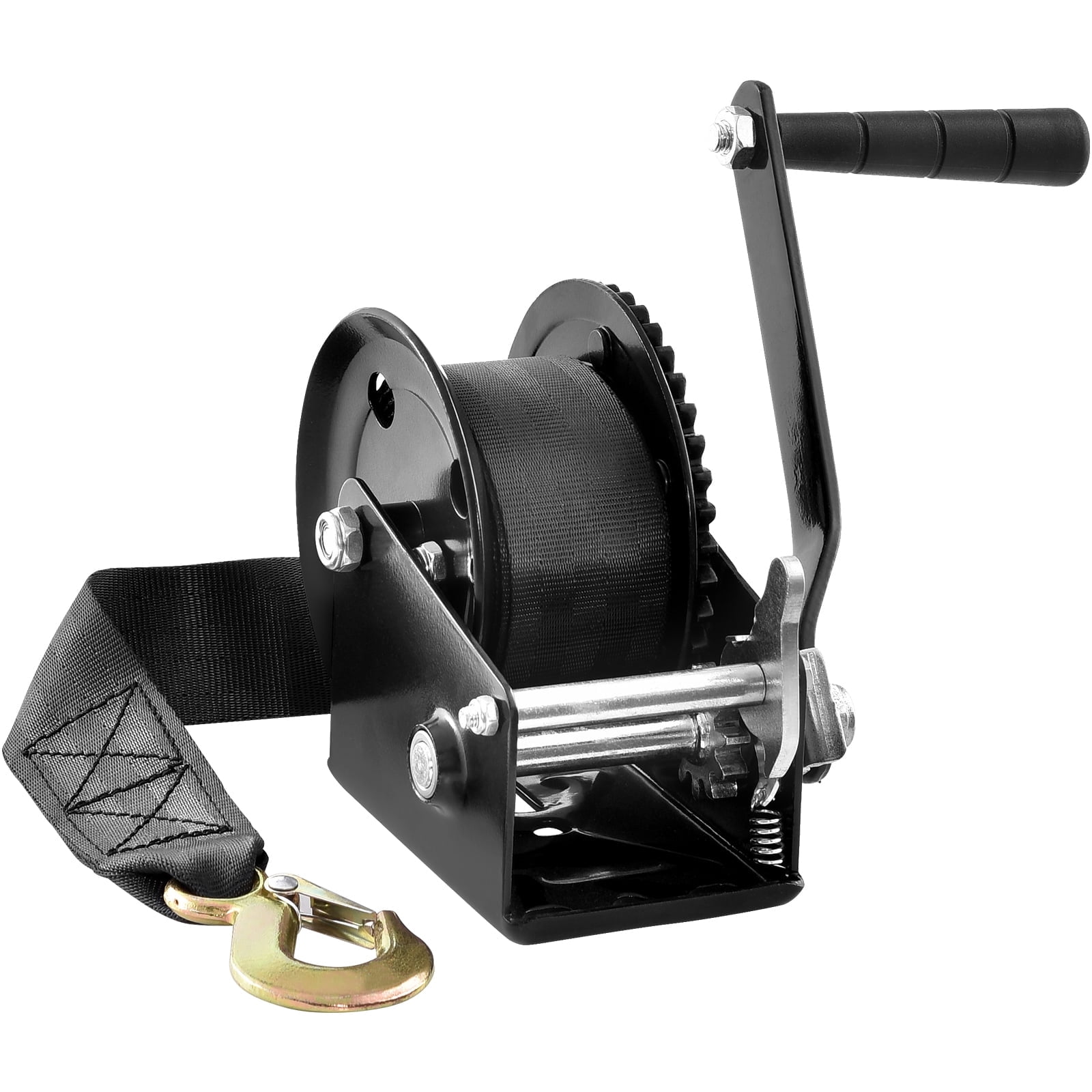 VEVOR, Hand Winch, 1200 lbs Capacity, Heavy Duty Boat Trailer Winch ...