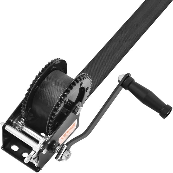 VEVOR Hand Winch, 2000 lbs Pulling Capacity, Boat Trailer Winch Heavy ...