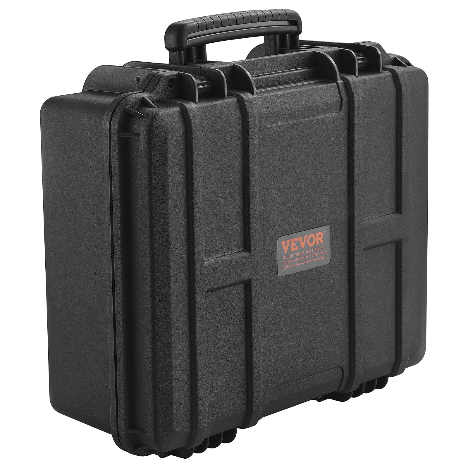 VEVOR Hard Pistol Case - Lockable Case for 6 Pistols with Pre-Cut PU ...