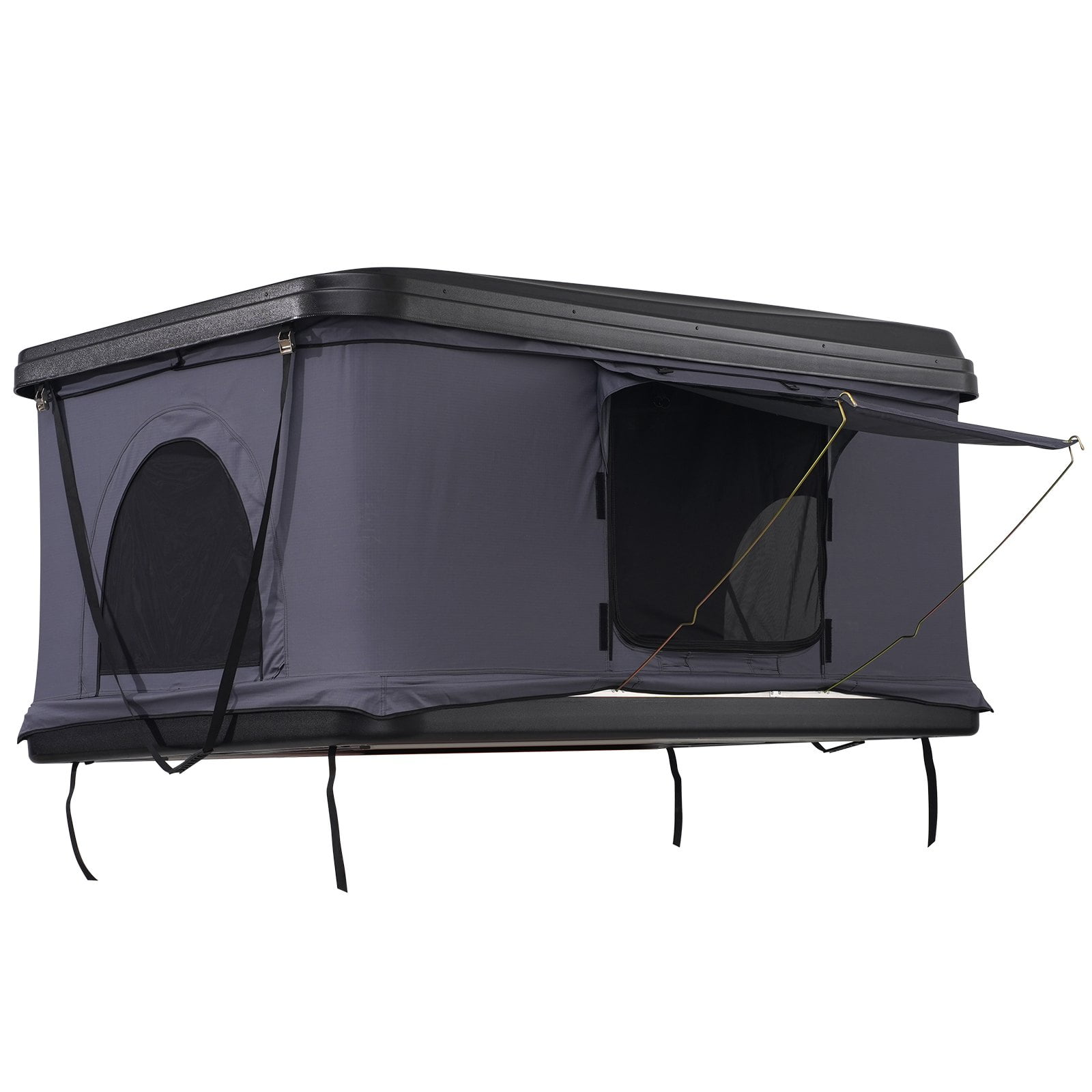 VEVOR Hard Shell Rooftop Tent - 2-3 Person, Waterproof with Telescoping ...