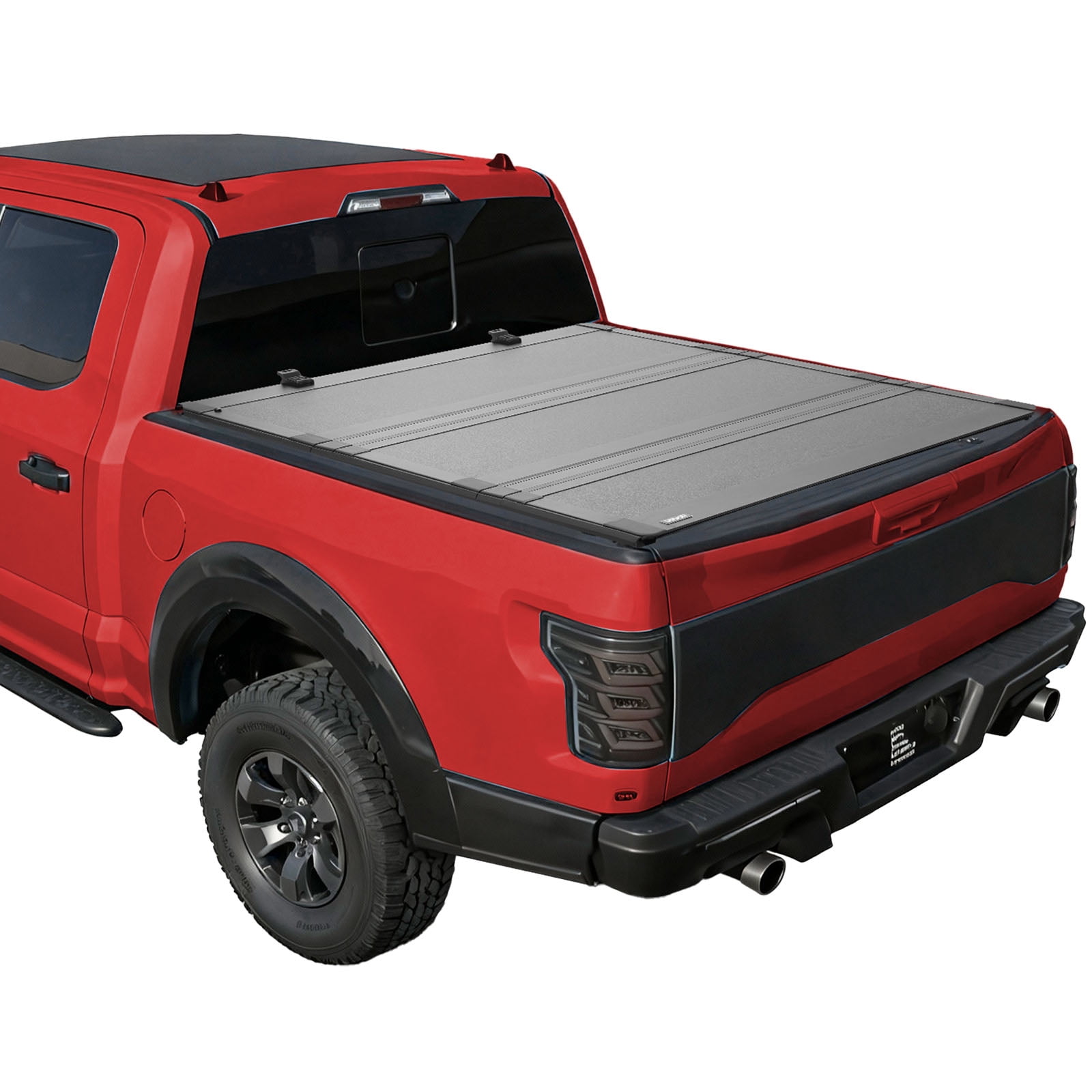 VEVOR Hard Tri-Fold Truck Bed Tonneau Cover, Compatible with 2022-2025 ...