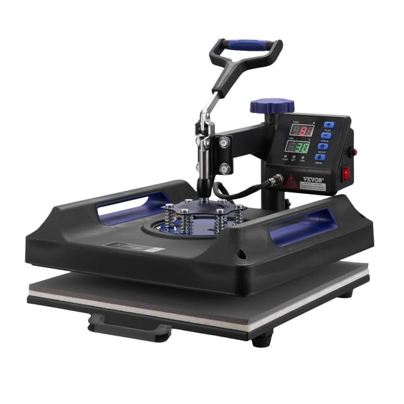 VEVOR Heat Press Machine, 15 x 15 inch, 5 in 1 Heat Transfer Machine ...