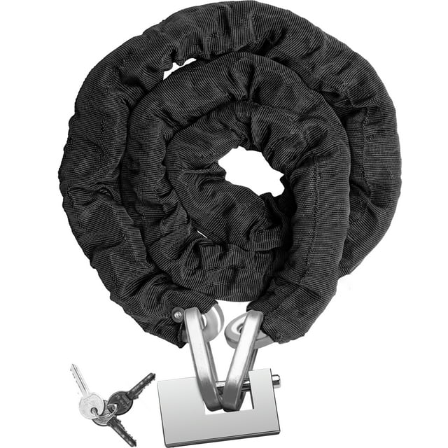 Free Shipping! VEVOR Heavy Duty Chain Lock, 2/5 inch x 6.58 feet ...