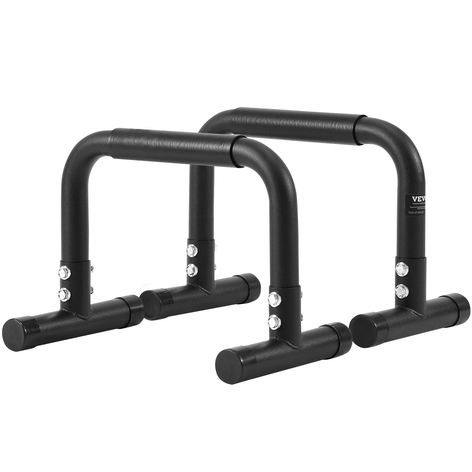VEVOR Heavy-Duty Dip Bars, 500 lbs Capacity, Fitness Workout Stand with ...