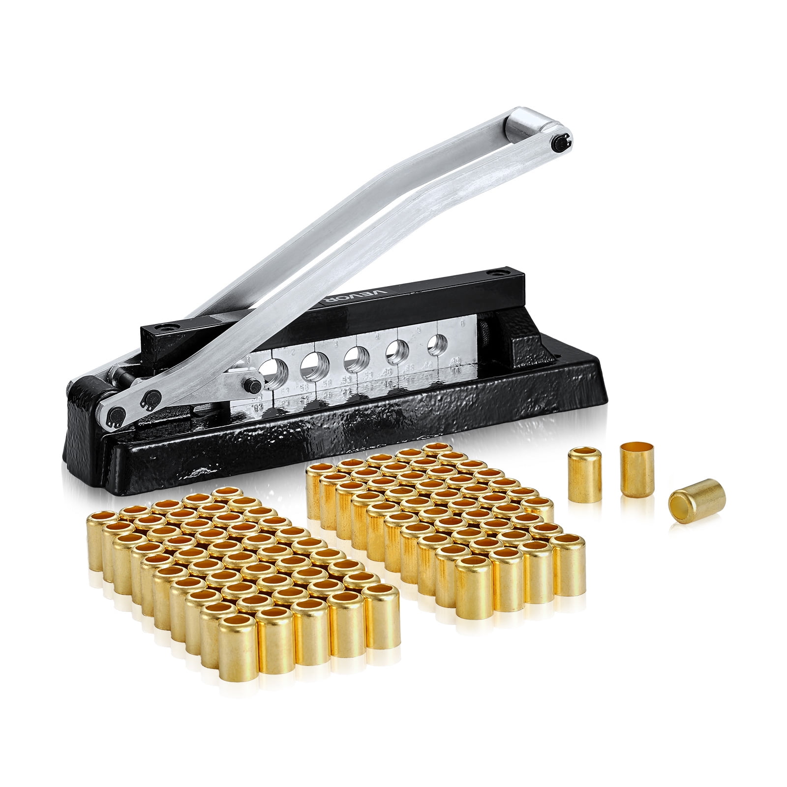 VEVOR Heavy Duty Ferrule Hose Crimper, Standard Bench Hose Crimping ...