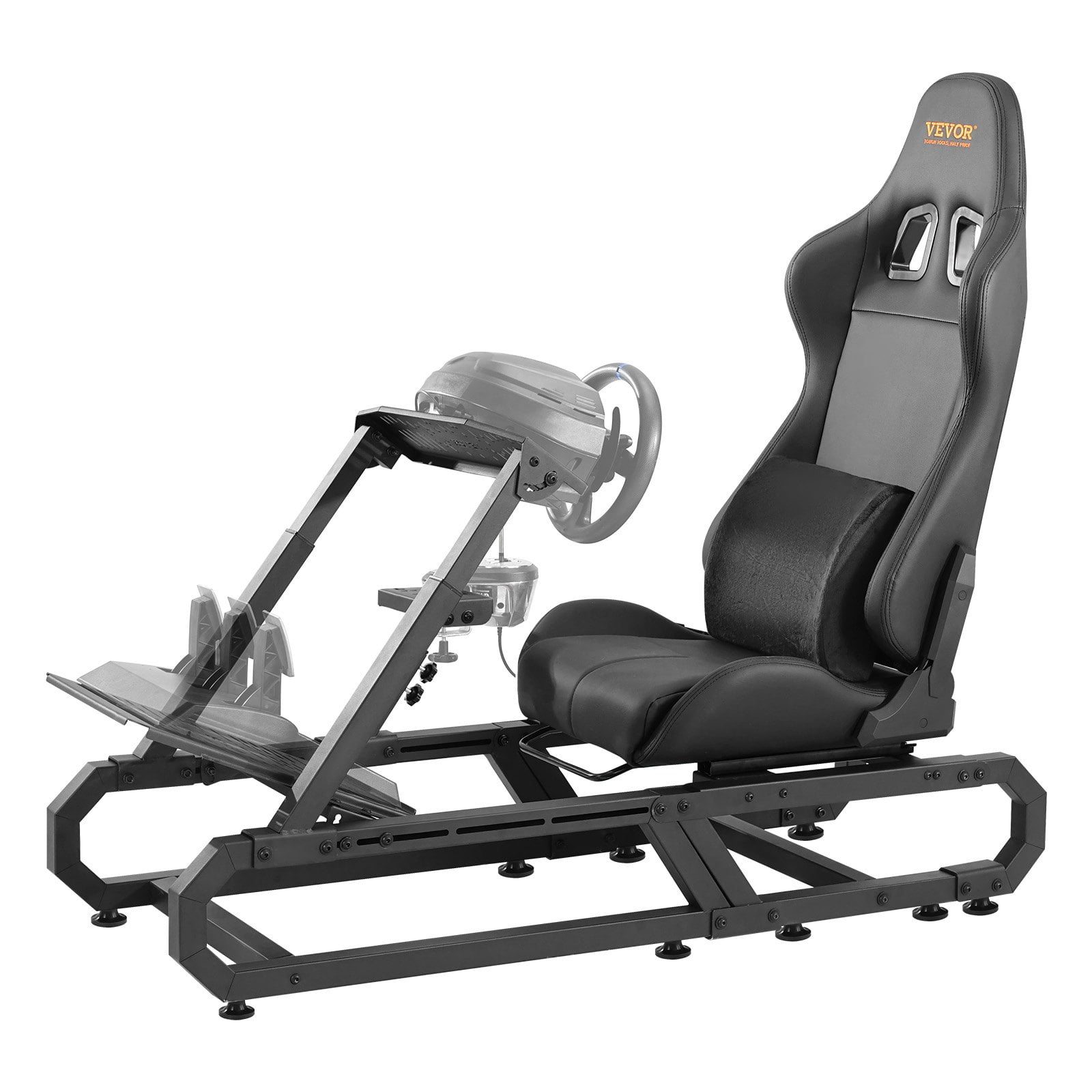VEVOR Heavy Duty Racing Wheel Stand - Compatible with Logitech G923 ...