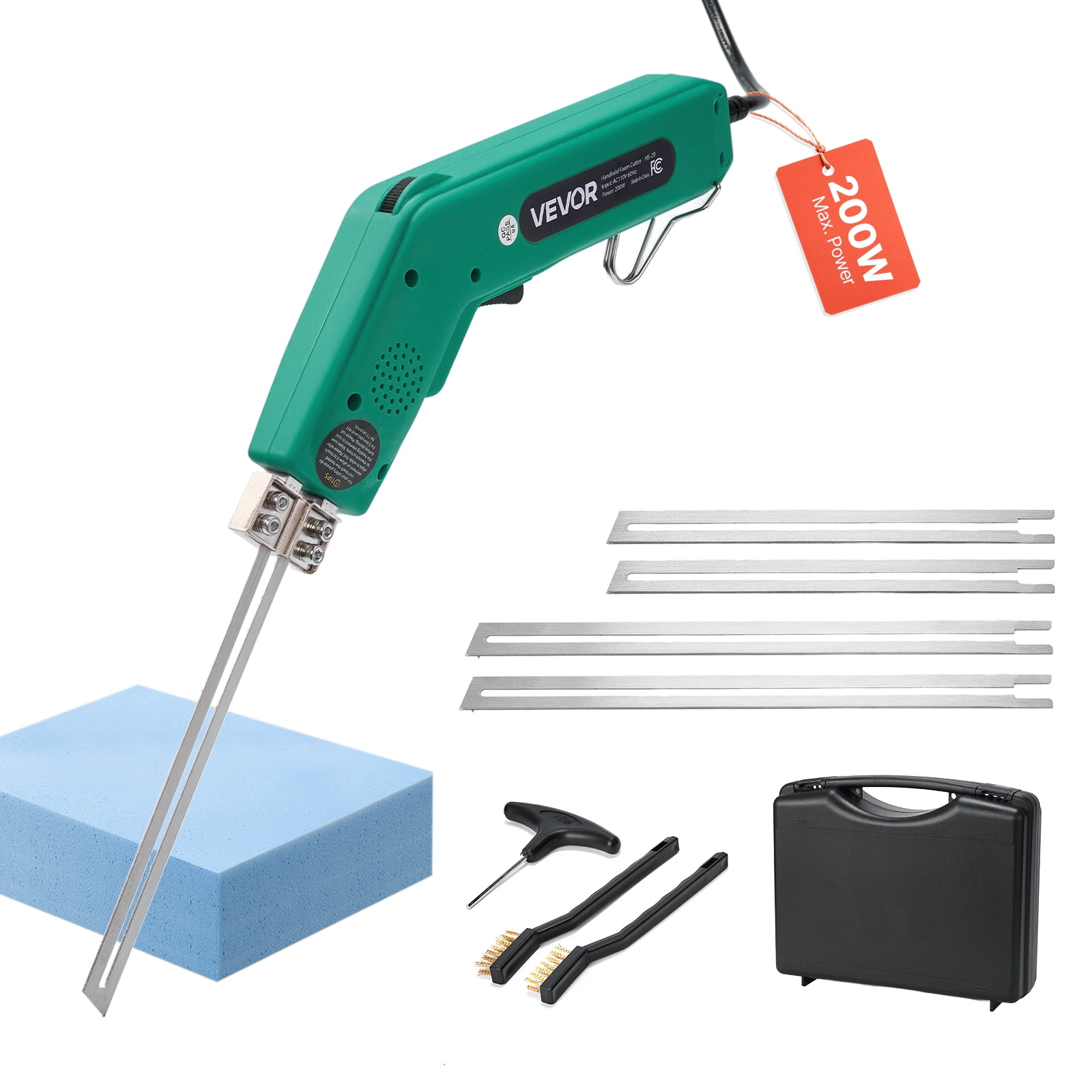 VEVOR Hot Knife Foam Cutter, 200W Electric Foam Cutting Tool, 122 ...