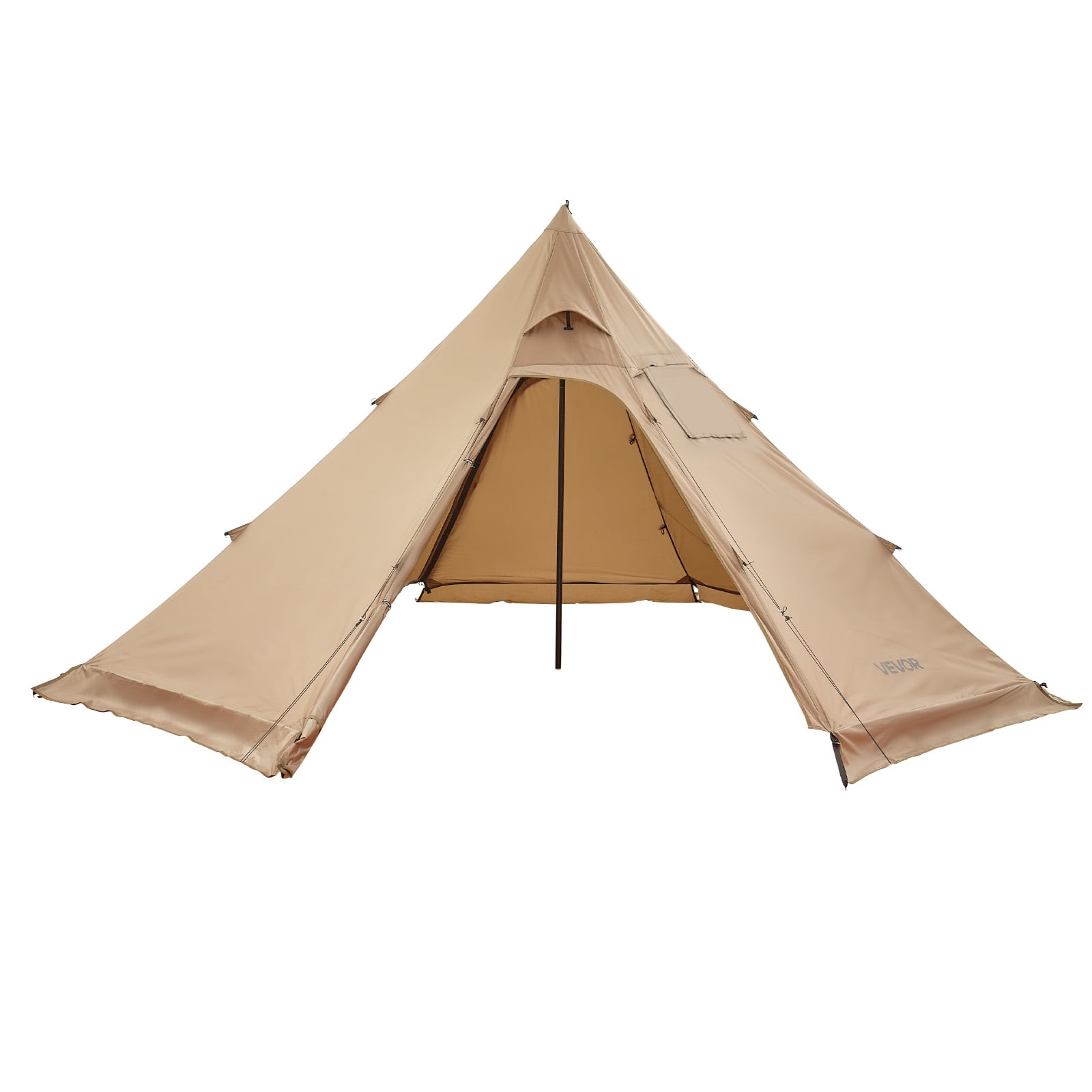 VEVOR Hot Tent for 4 Persons, Portable Winter Tipi Tent with Stove Jack ...